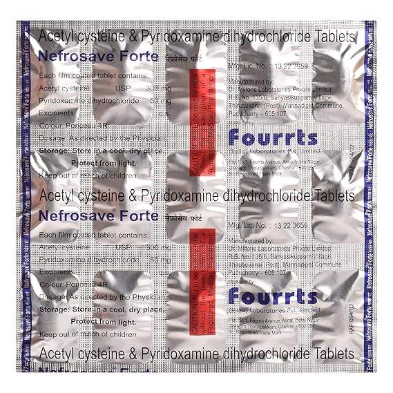Nefrosave Forte - Strip of 15 Tablets : Amazon.in: Health & Personal Care