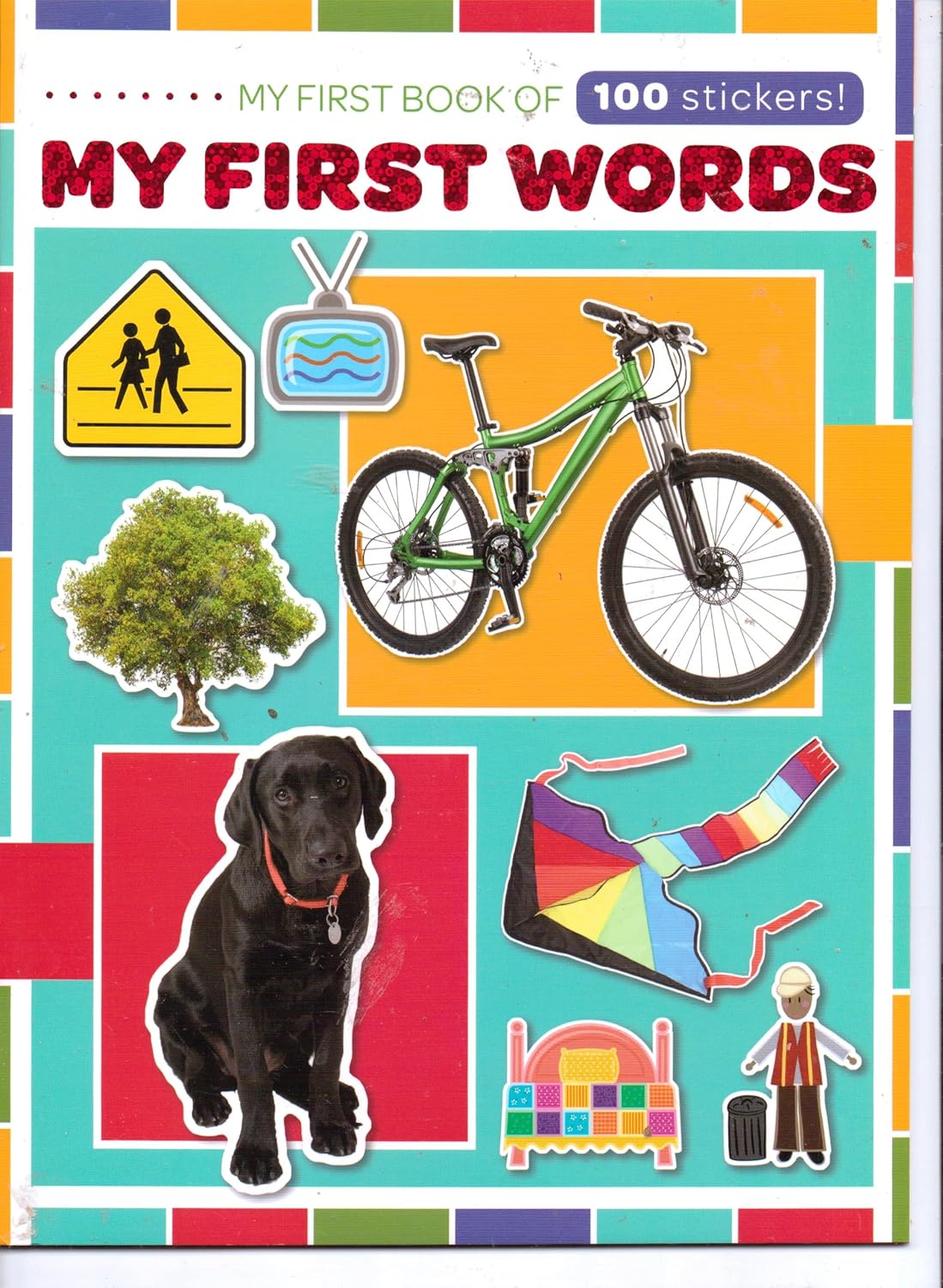 My First Words (My First Book of 100 Stickers!): Flowerpot Press ...