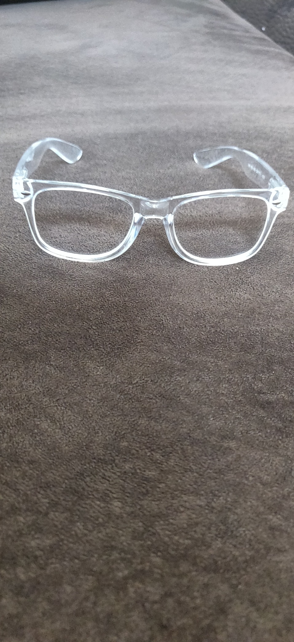 Amazon.com: White Clear Reading Glasses - Comfortable Stylish Simple ...