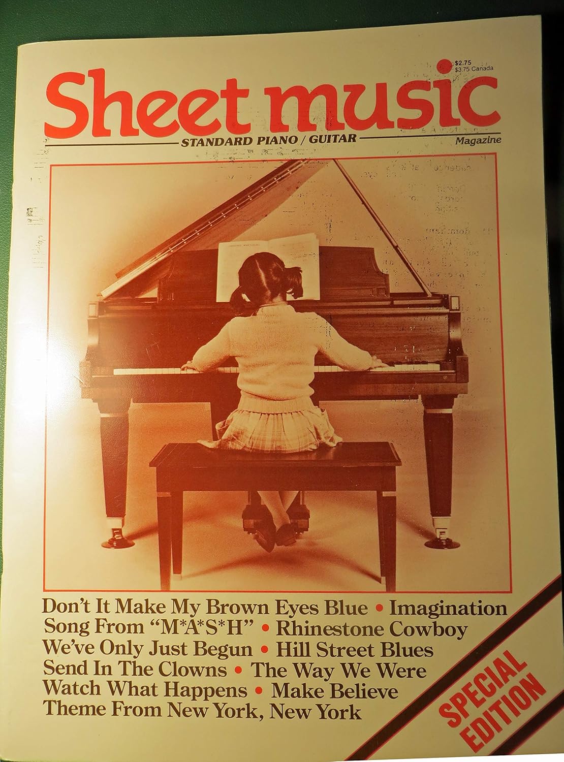 Sheet Music Standard Piano/Guitar Magazine; Special Edition: Sheet ...