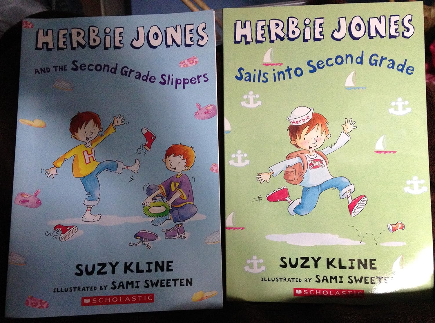 Herbie Jones 2 Pack: Herbie Jones and the Second Grade Slippers ...