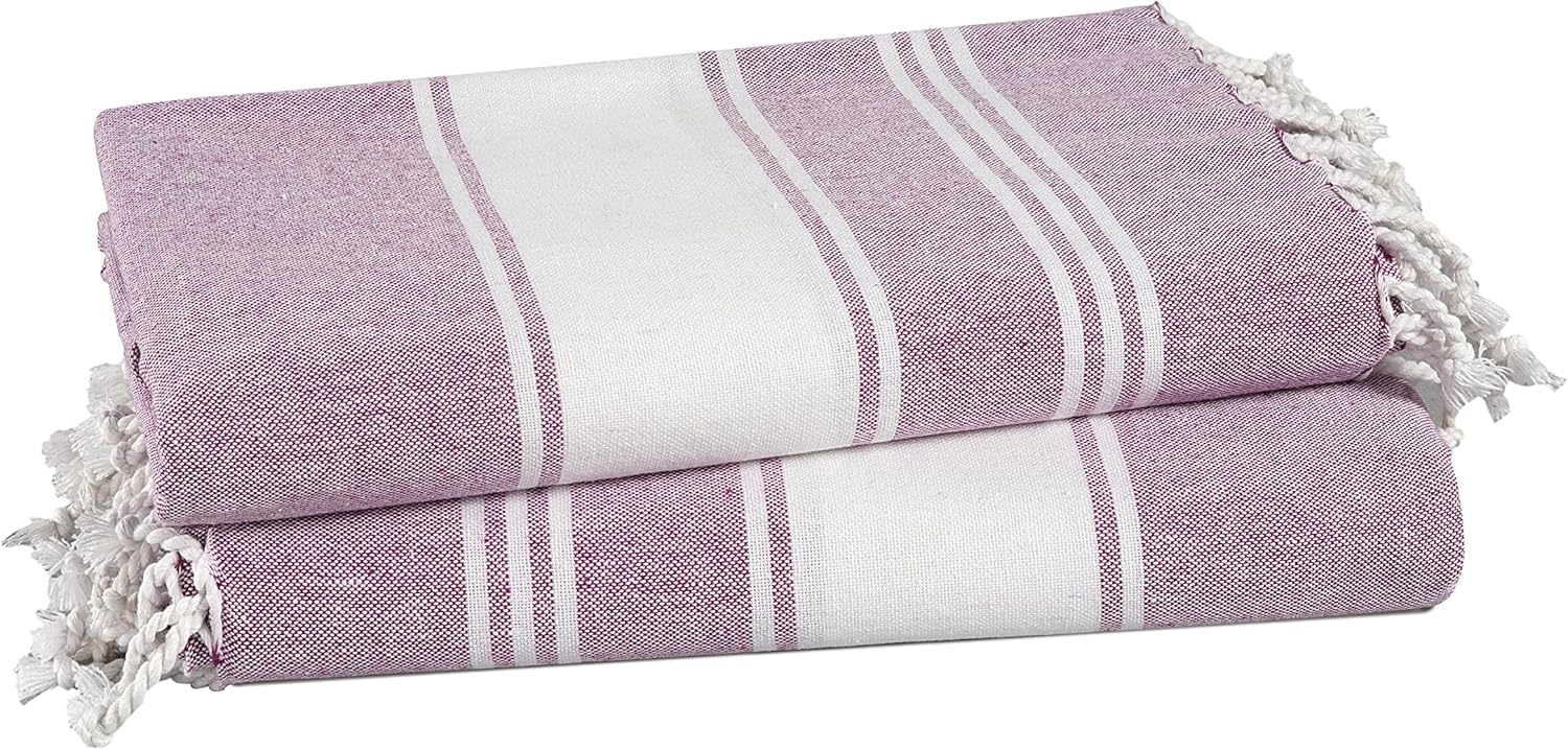 Amazon.com: LANE LINEN Large Pool Towels, XL Beach Towel 2 Pack, Pre ...