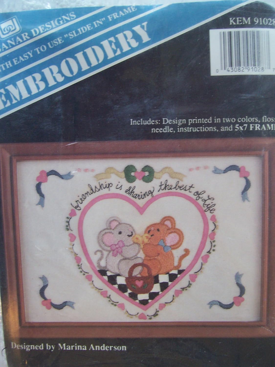 Amazon.com: Friendship of Sharing Embroidery Kit