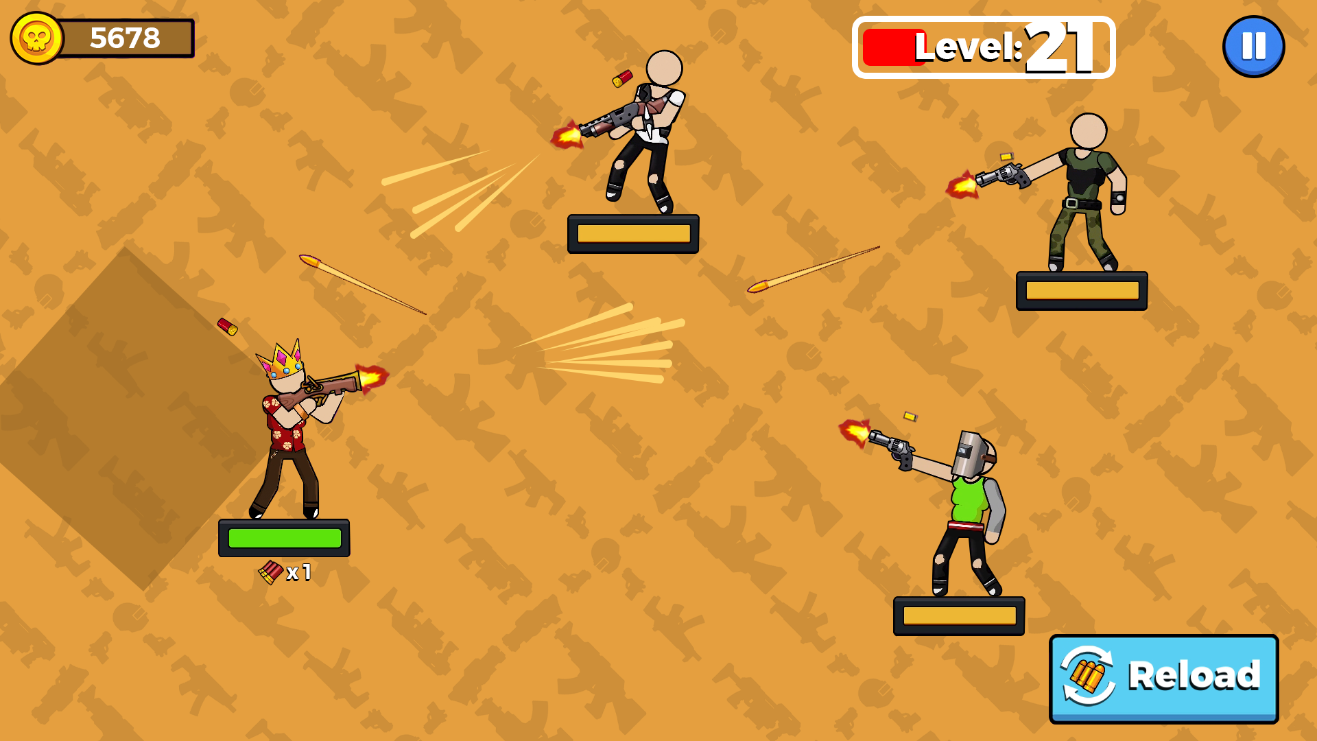 The Gunner: Stickman Gun Hero - App on Amazon Appstore