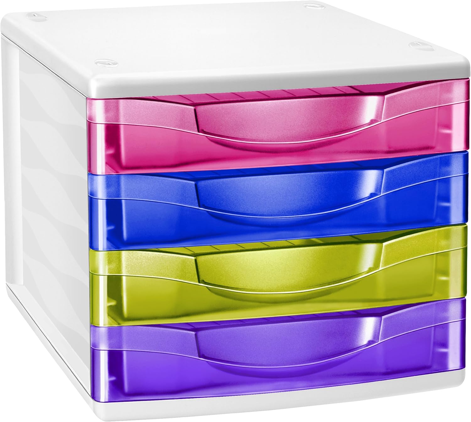 CEP Cepbox Happy 4 Drawer Unit - Multicolor : Amazon.co.uk: Stationery ...