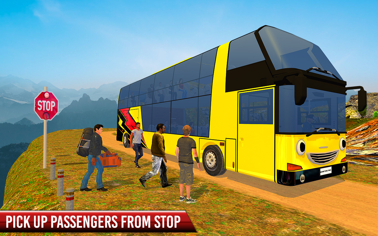 Tourist Bus Mountain Driving Game: City Coach Bus Simulator - Euro Bus ...