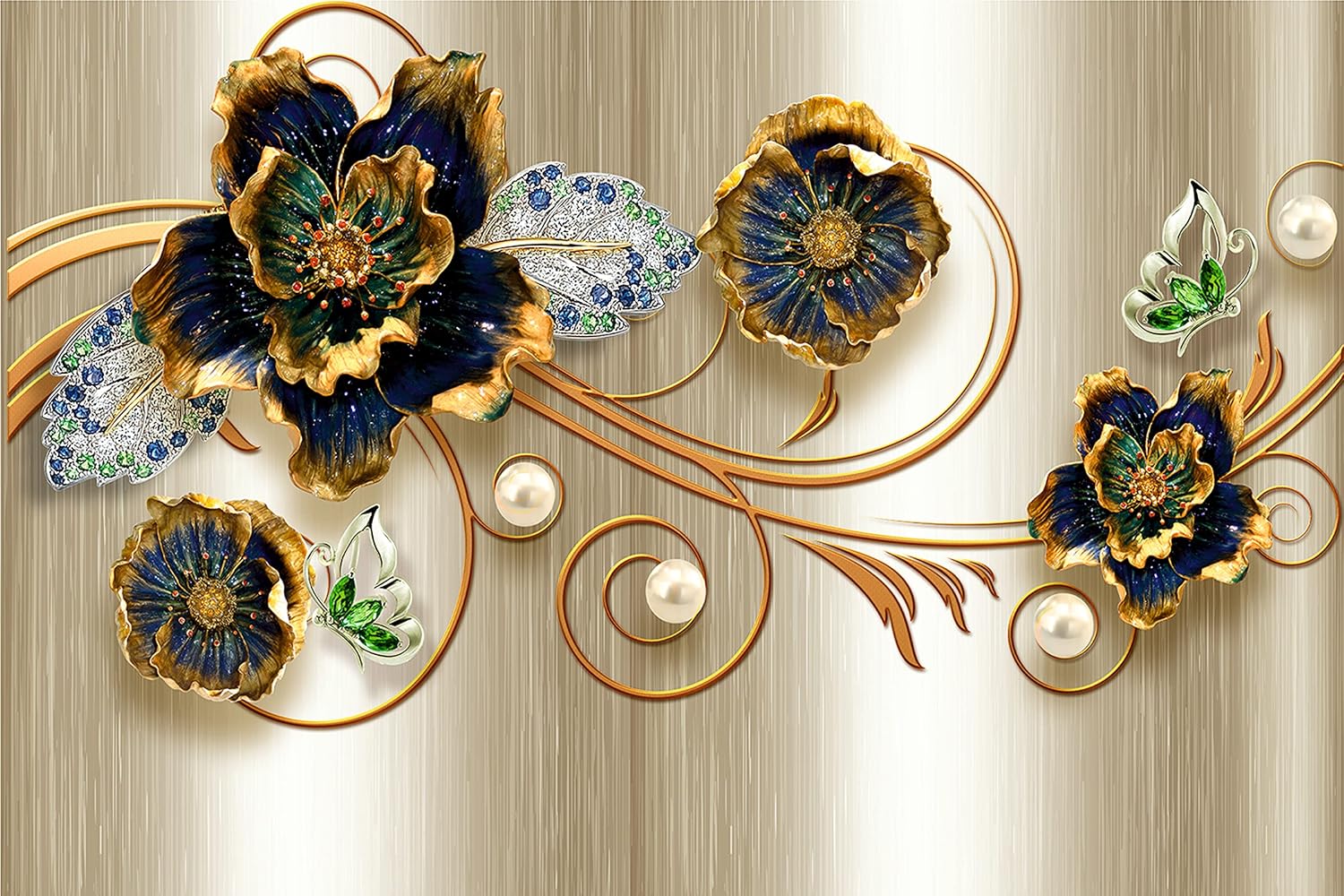 Wallpaper Mart Painting Wallpaper Sticker for Room Bedroom Livingroom ...