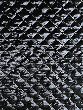 Amazon.com: Keily & Megan Inc, 58/60" Wide Polyester Satin Quilted ...