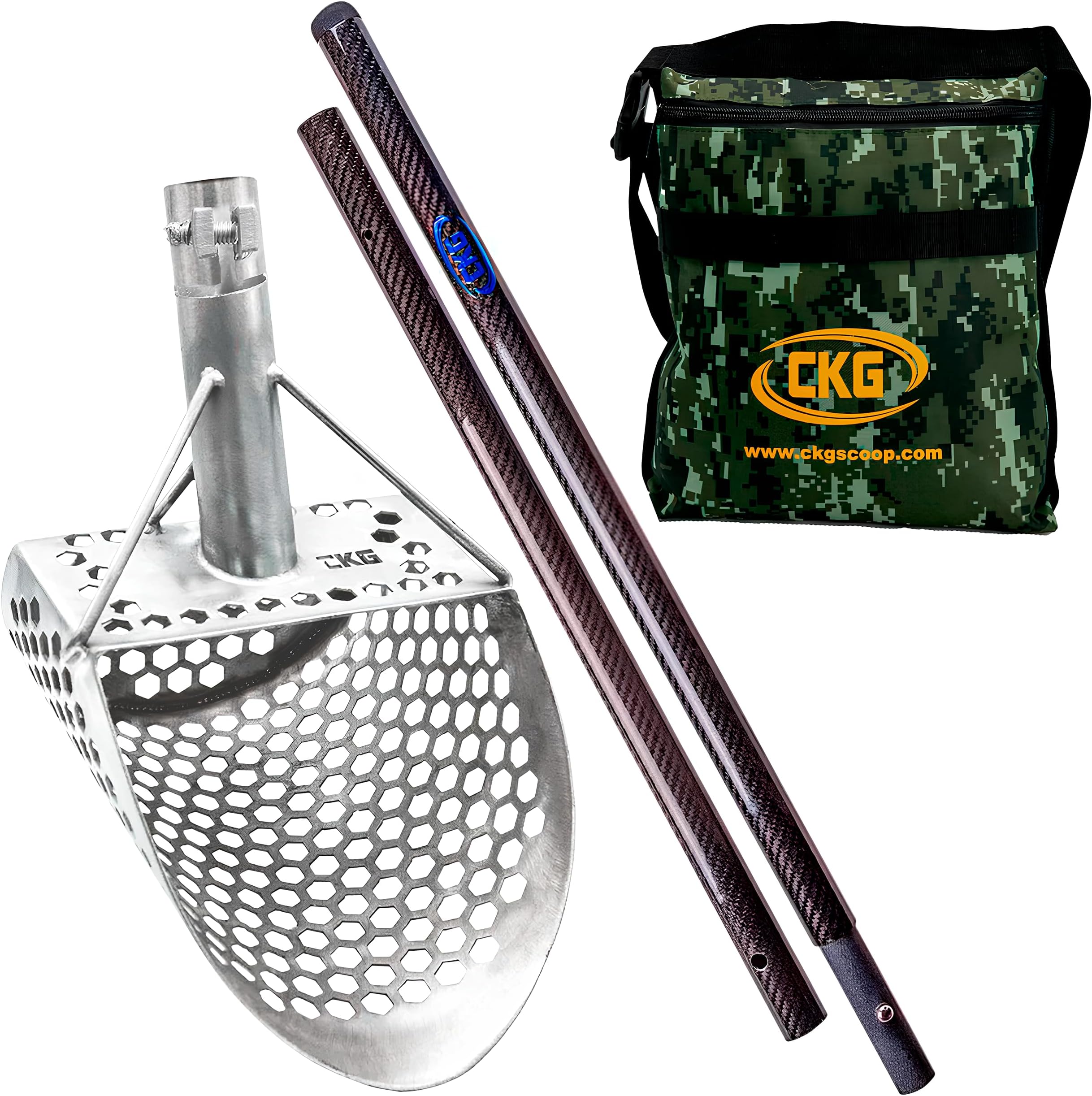 Amazon.com: CKG Sand Scoop for Metal Detecting Stainless Steel Beach ...