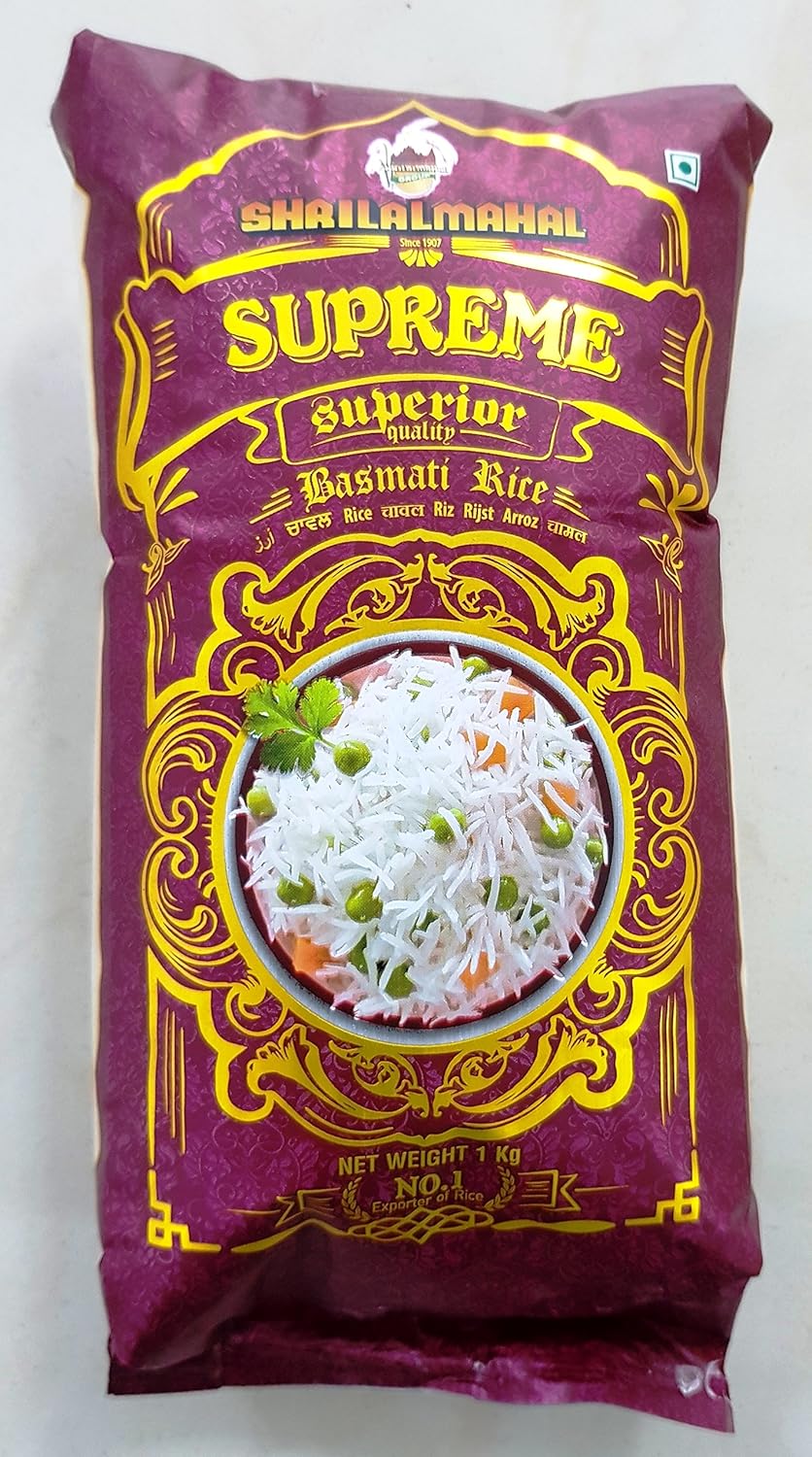 SUPREME BASMATI RICE (1KG) : Amazon.in: Grocery & Gourmet Foods