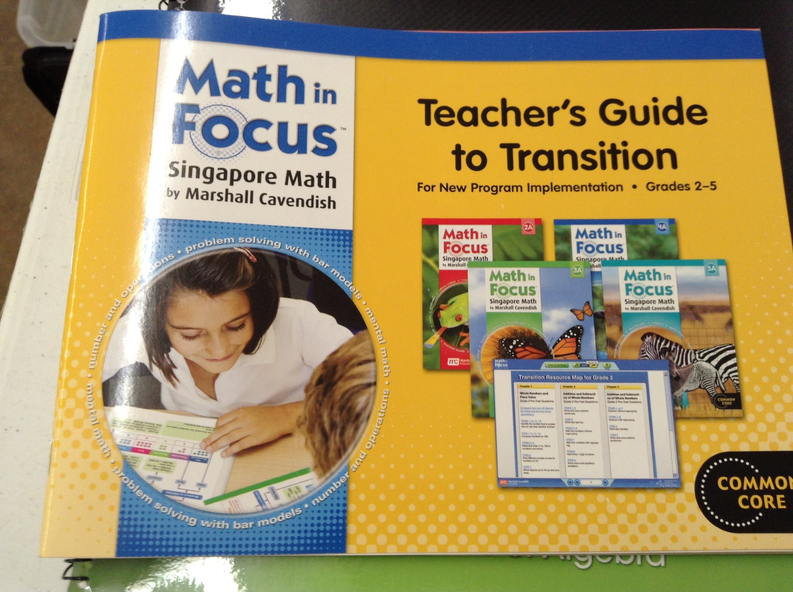 Math in Focus: Singapore Math Teacher Guide to Transitions Grades 2-5 ...