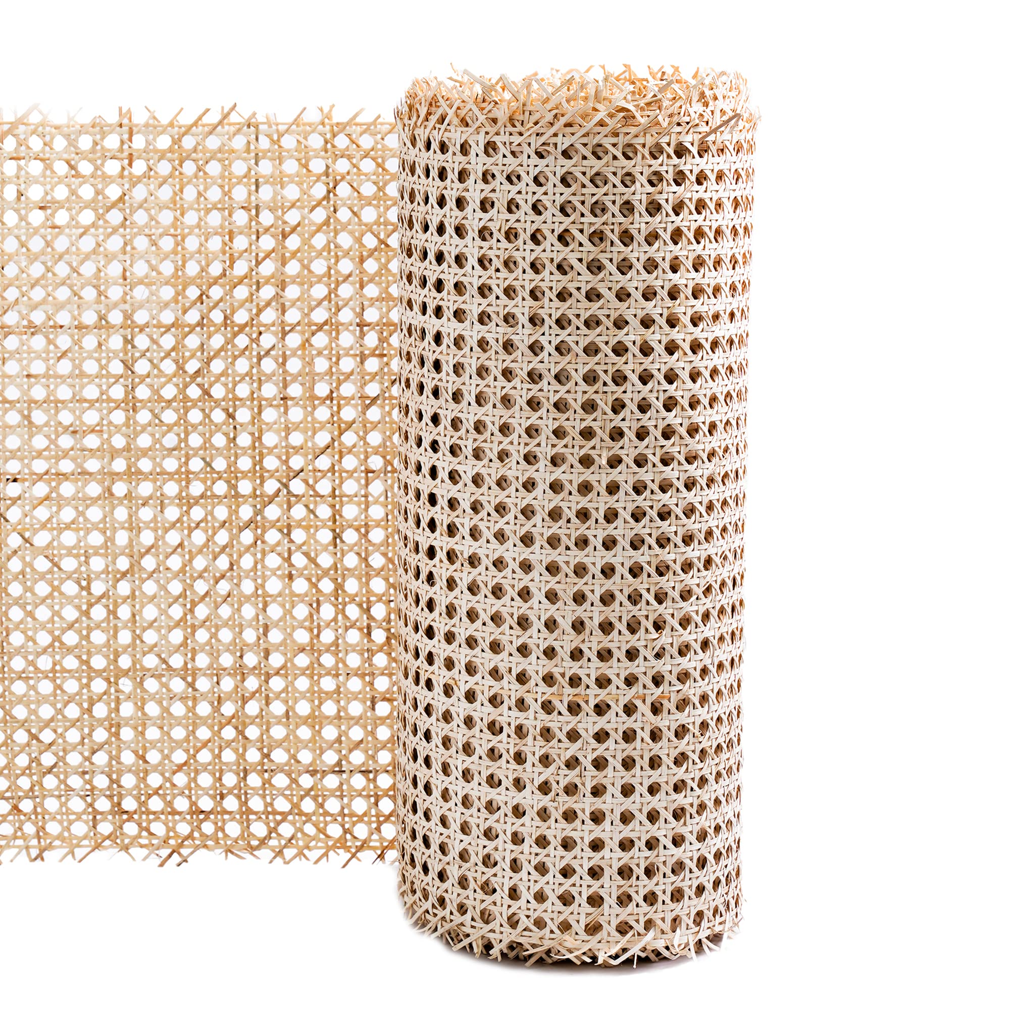 18' Wide, W Open Mesh Cane, Nl Ve Real R Cane Wg Roll F C T Cg Home D ...