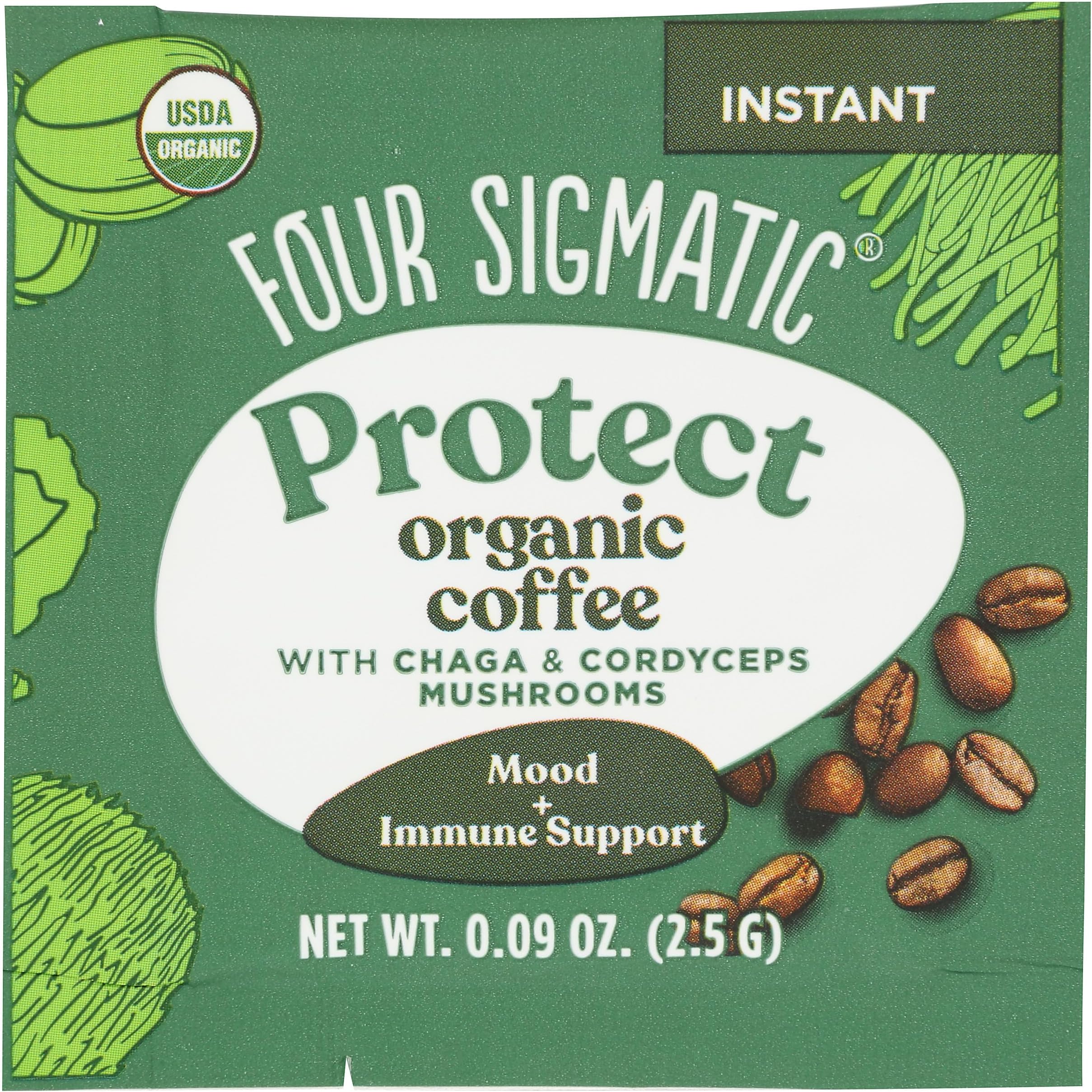 Amazon.com : FOUR SIGMATIC Organic Cordyceps & Chaga Mix, 0.09 OZ ...