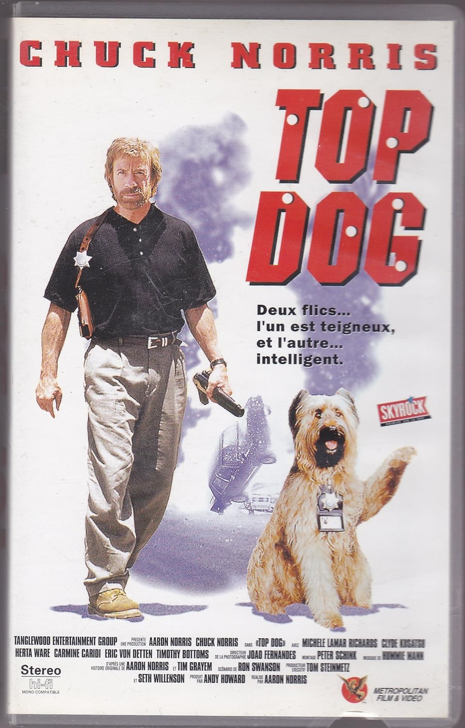 Top Dog [VHS] : Norris, Chuck, Kusatsu, Clyde, Richards, Michael, S ...