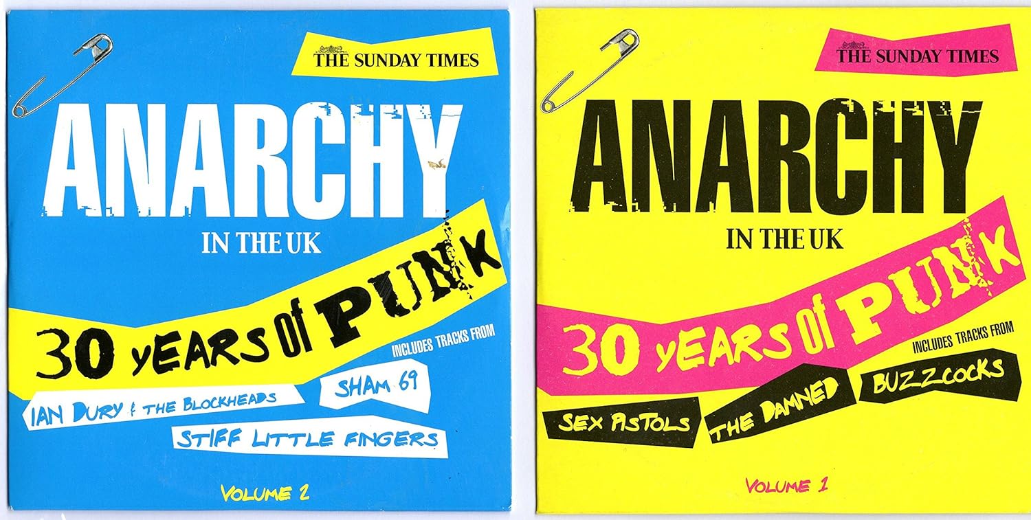 Anarchy In The UK - 30 Years Of Punk - Rare Promotional Double CD Set ...