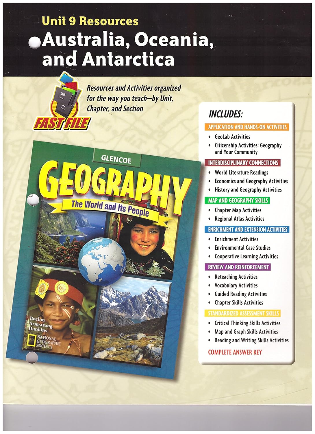 Glencoe Geography: The World and Its People Unit 9 Resources Australia ...