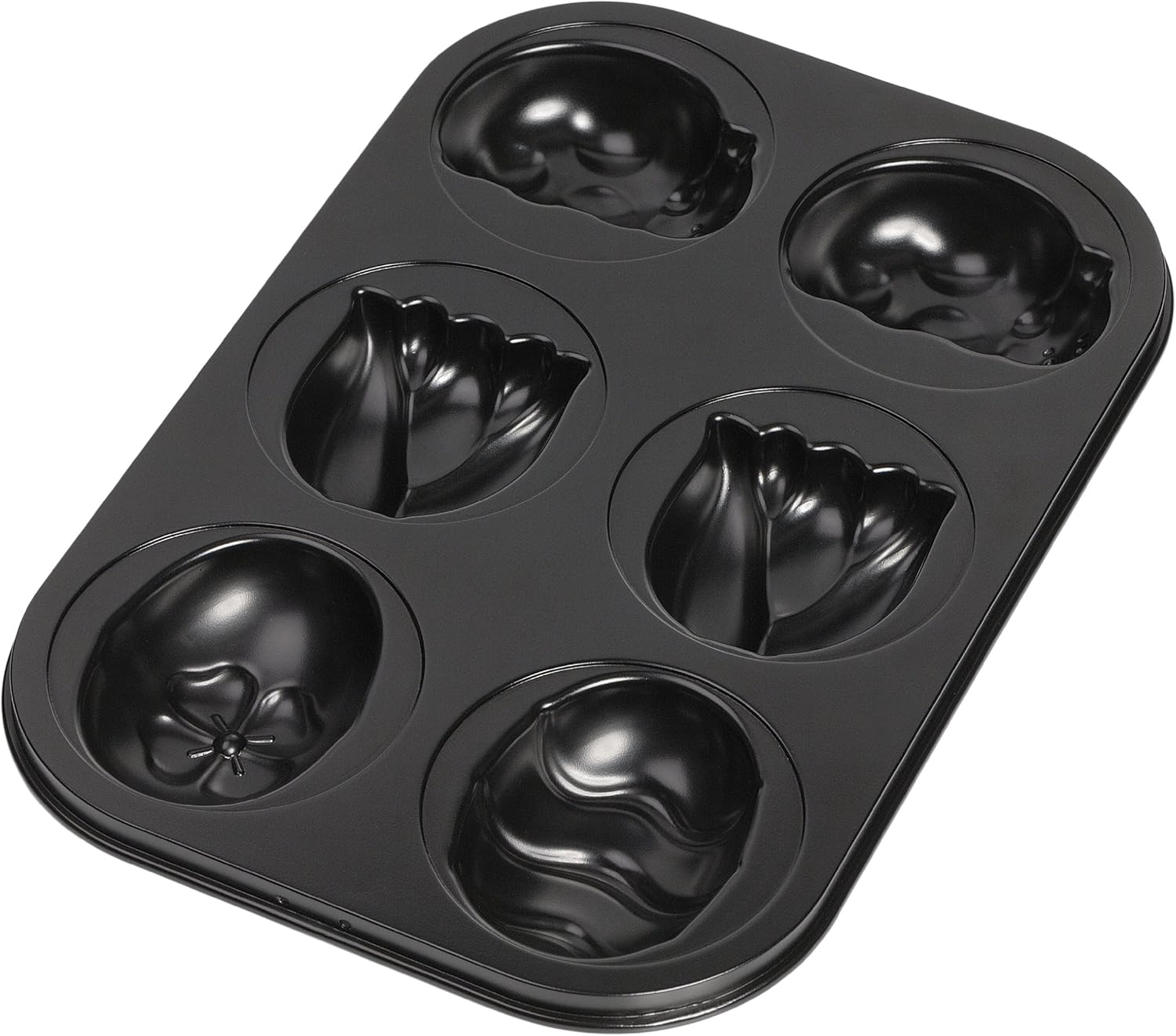 Amazon.com: Kaiser Bakeware Spring Assortment Non-Stick Mini Baking Pan ...