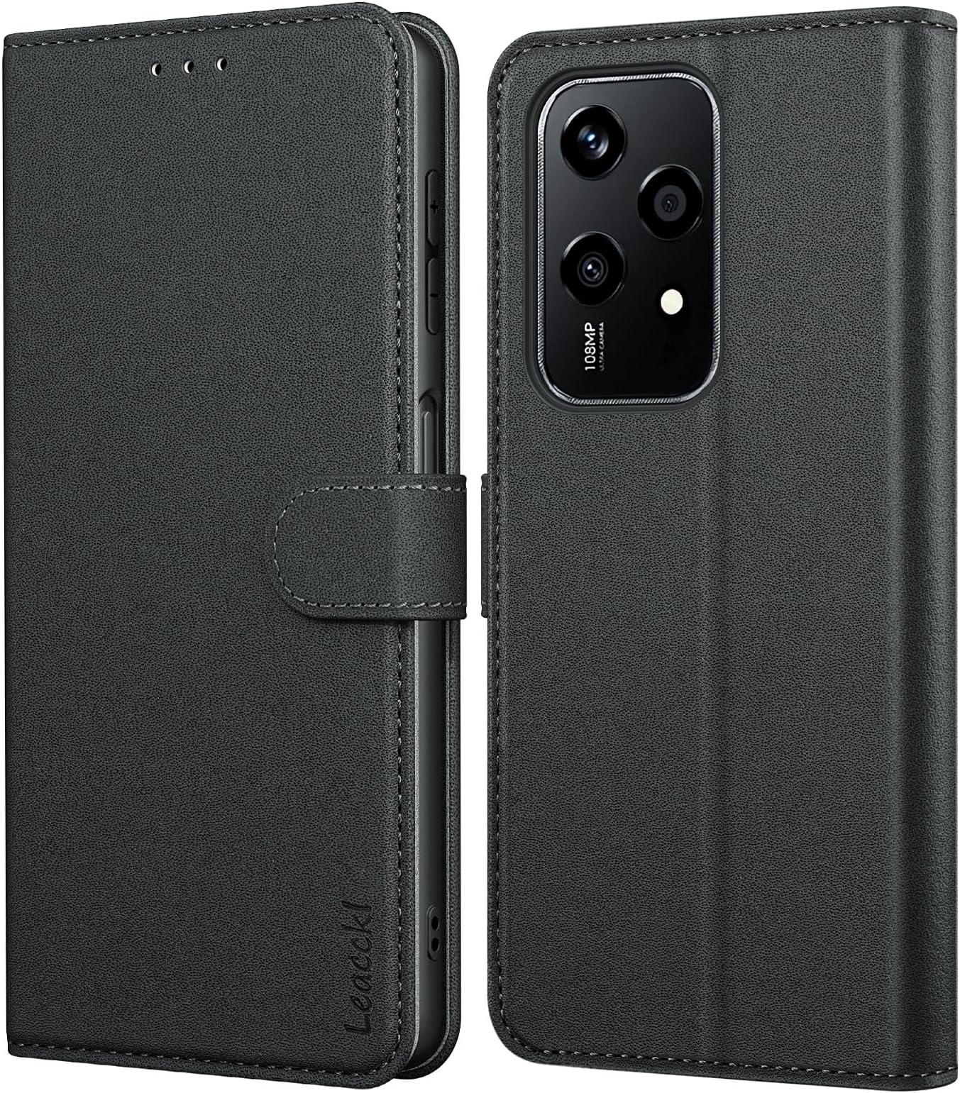 Leacckl for Honor 200 Lite Case, Leather Wallet Case for Honor 200 Lite ...