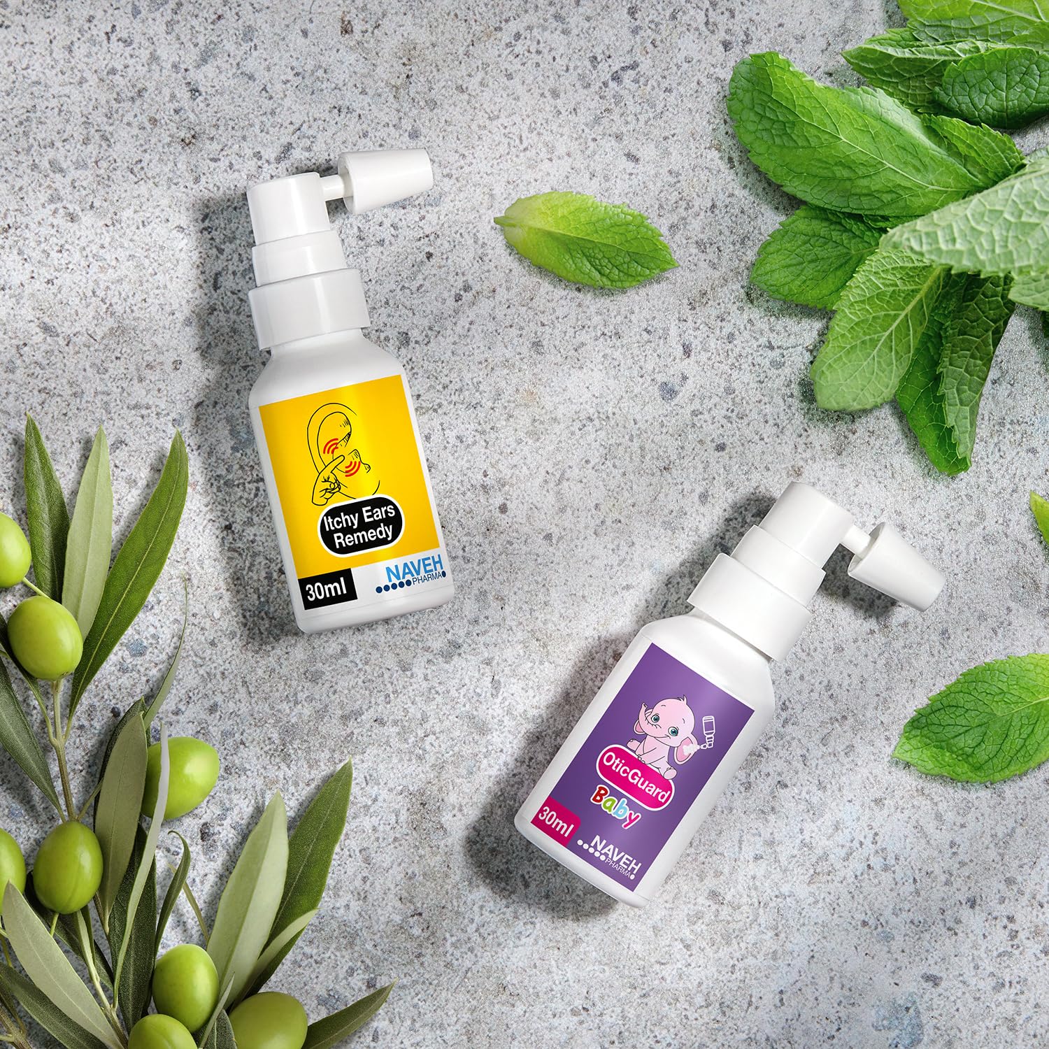 Amazon.com: NAVEH PHARMA Itchy Ears Remedy Ear Cleaning and Itch Relief ...