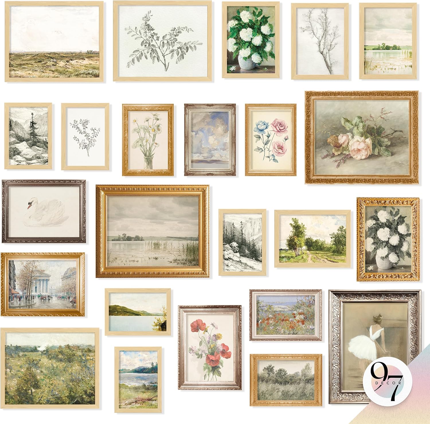 Amazon.com: 97 Decor Vintage French Decor For Home - French Country ...