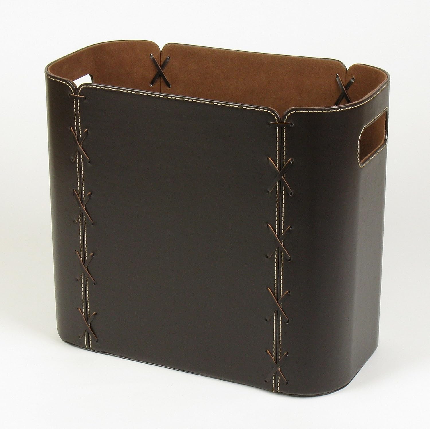 Amazon.com: Large Faux Leather Magazine Rack: Home & Kitchen