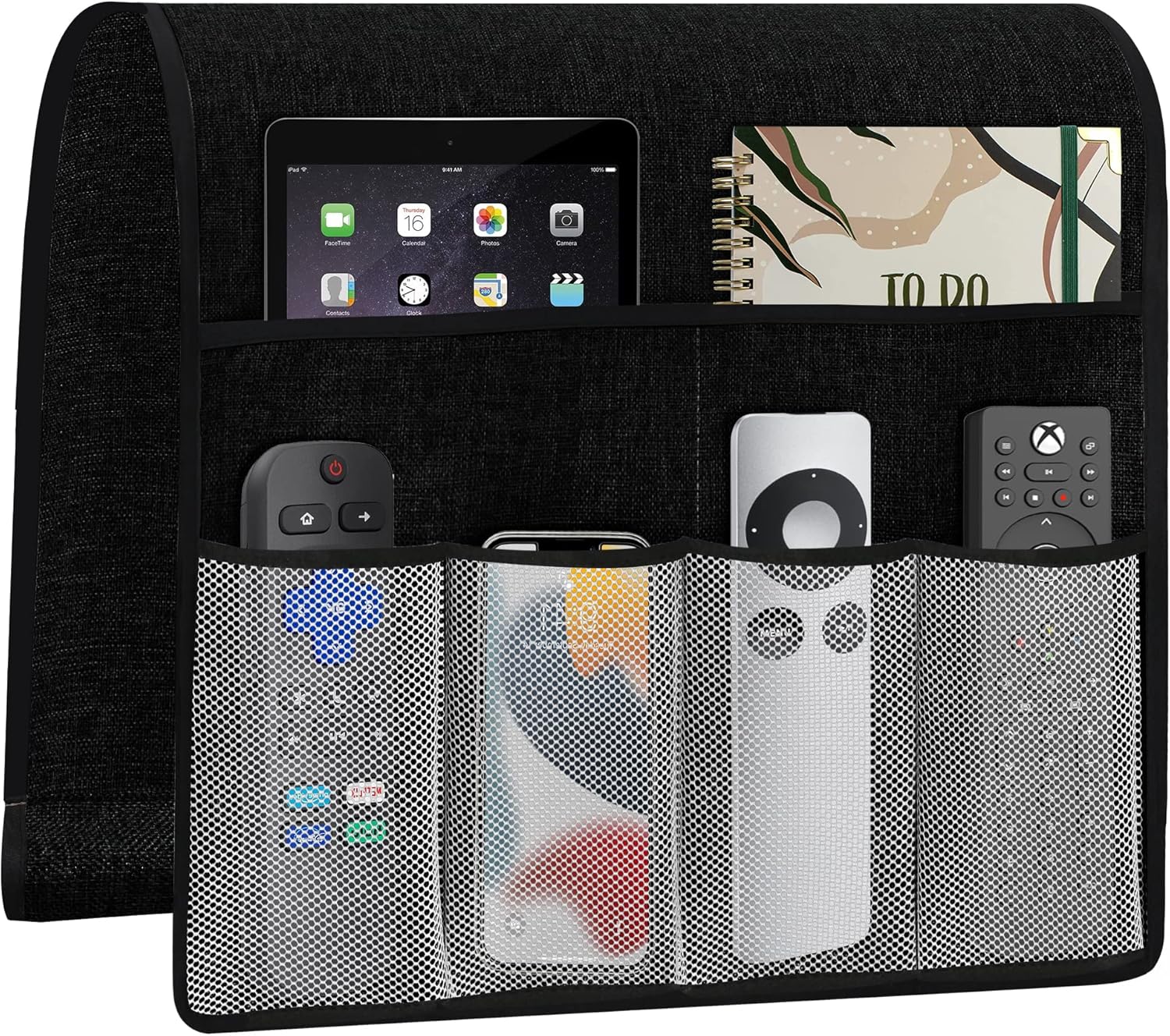 Amazon.com: Armchair Caddy for Couch Recliner Remote Control Holder ...