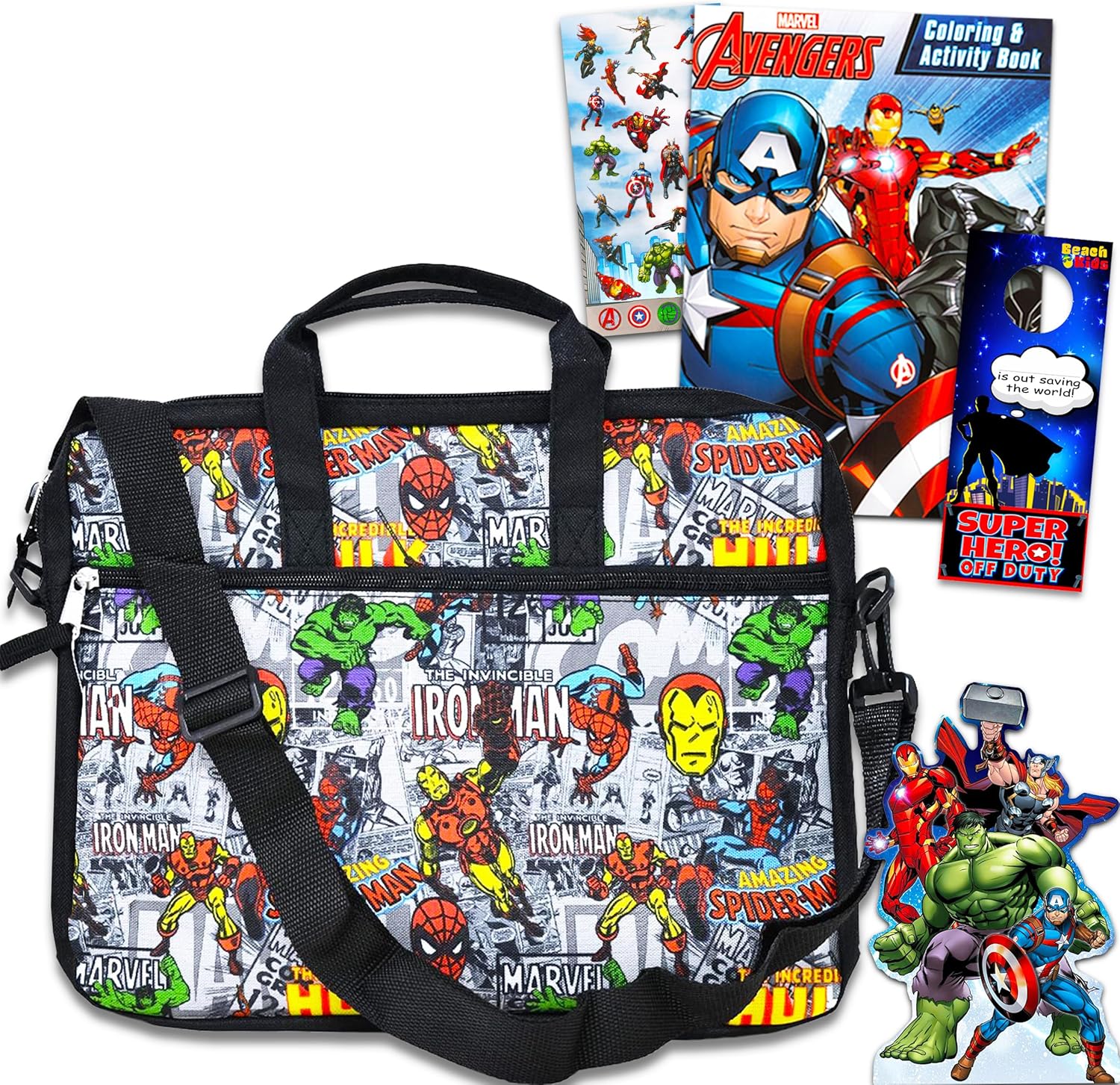 Amazon.com: Marvel Tablet Case Avengers School Supplies Bundle ~ Marvel ...