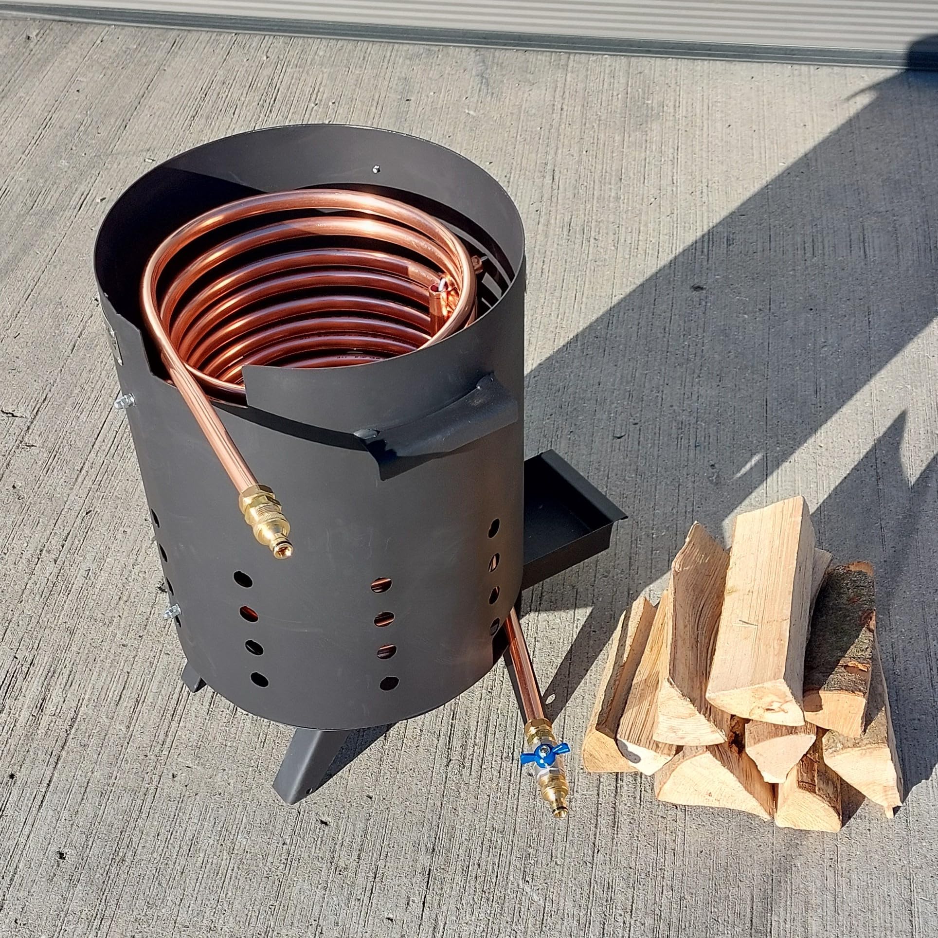 Barrel With Water Pipe Heating Flange Type Electrical Pipe Barrel