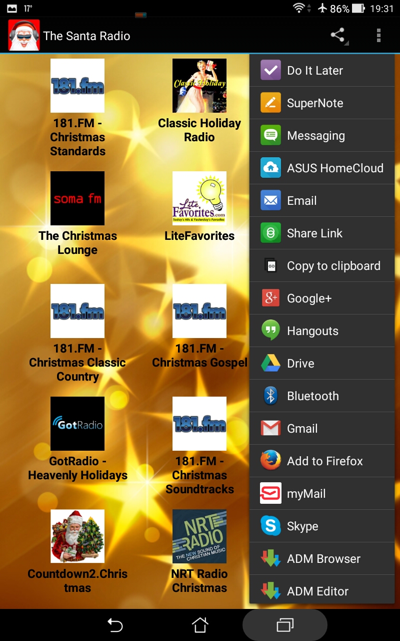 The Santa Radio - App on Amazon Appstore