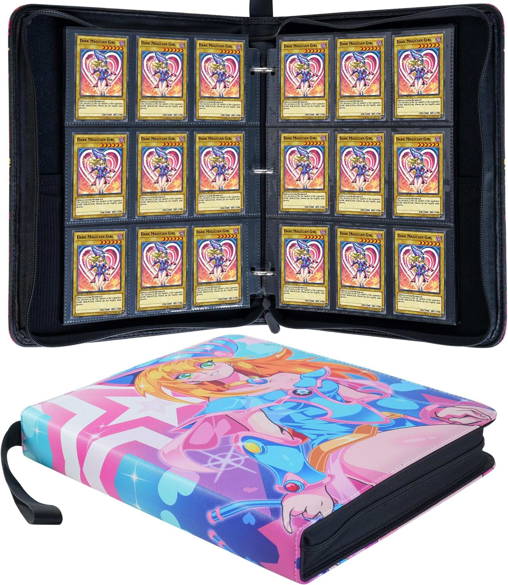 Amazon.com: sabermaster Trading Card Binder Fits 900 Cards Card ...