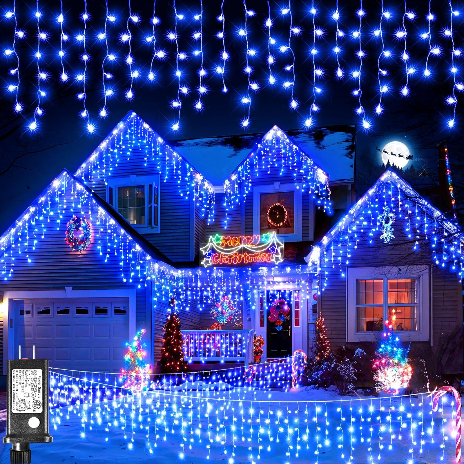 JMEXSUSS 600 LED Pink Christmas Lights for Valentines Day Decorations ...