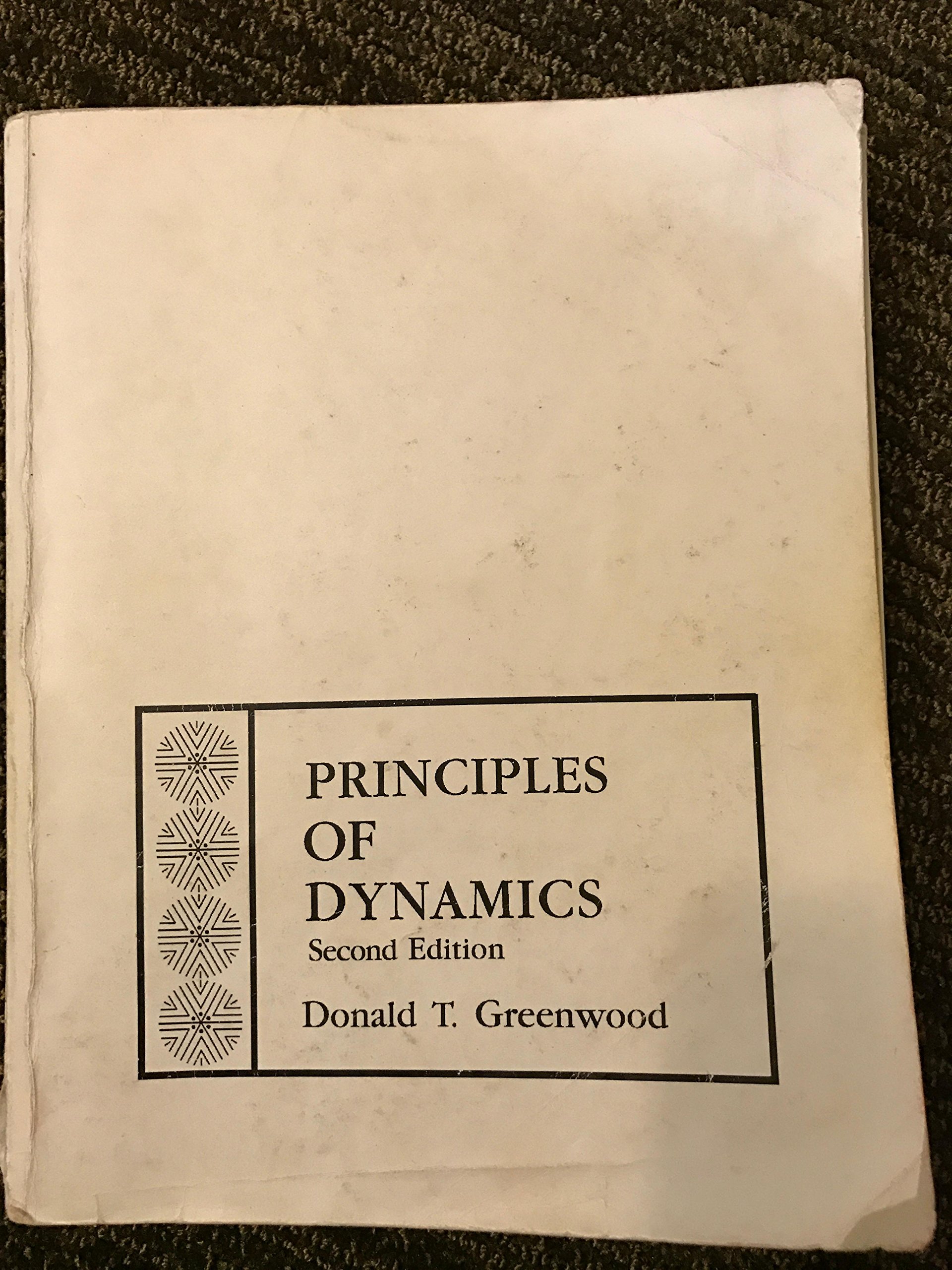 Amazon.com: Principles of Dynamics (2nd Edition): 9780137099818 ...