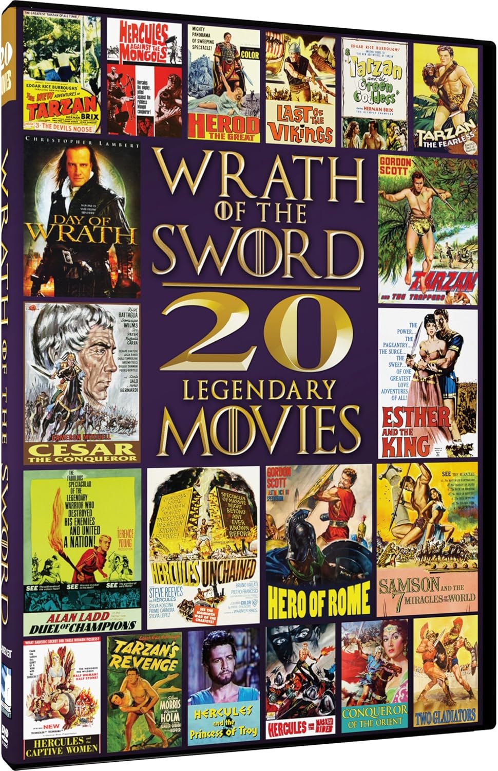 Wrath of the Sword - 20 Legendary Movies [DVD] [Region 1] [US Import ...
