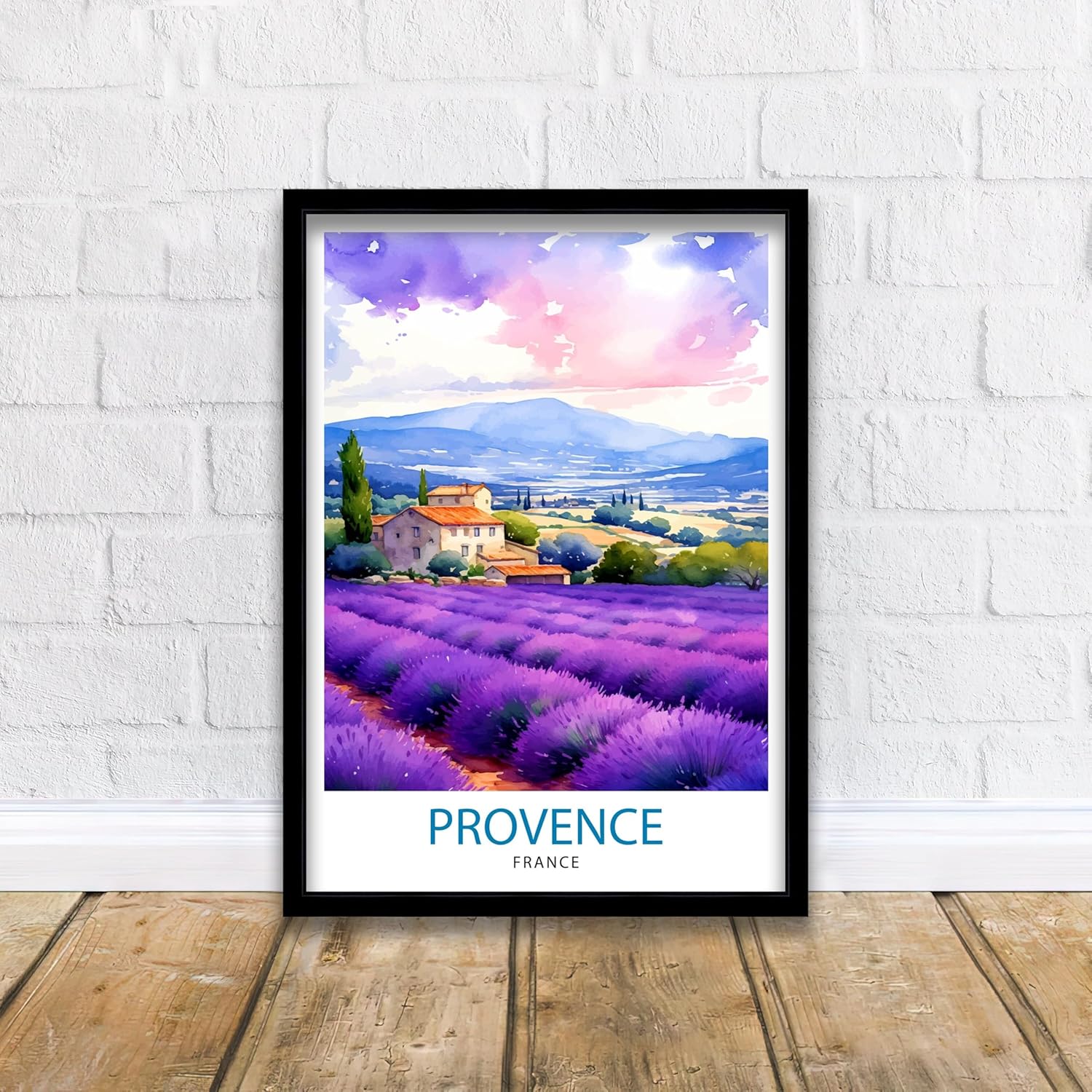 Amazon.com: Provence France Travel Print Provence Wall Decor Home ...