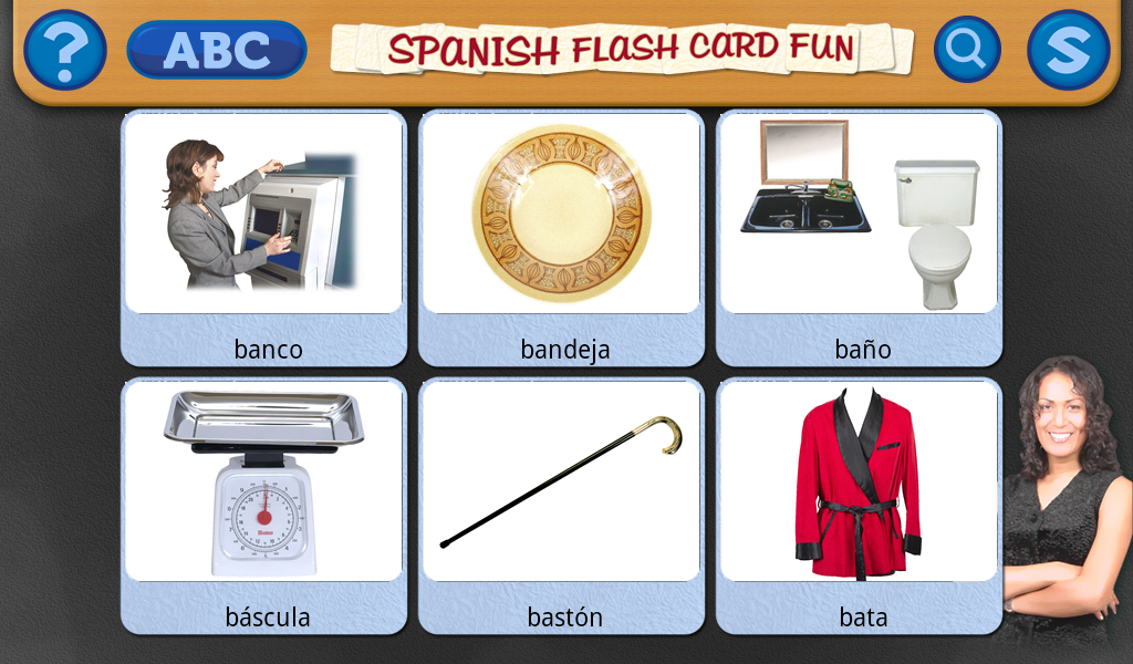 Spanish Flash Card Fun HD - App on Amazon Appstore