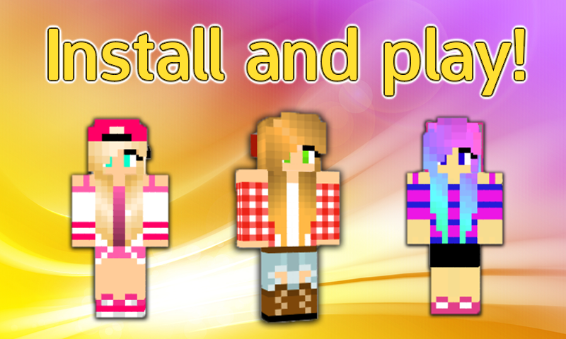 Minecraft Girl Names Download Mob Skins App For Android | Bazaar