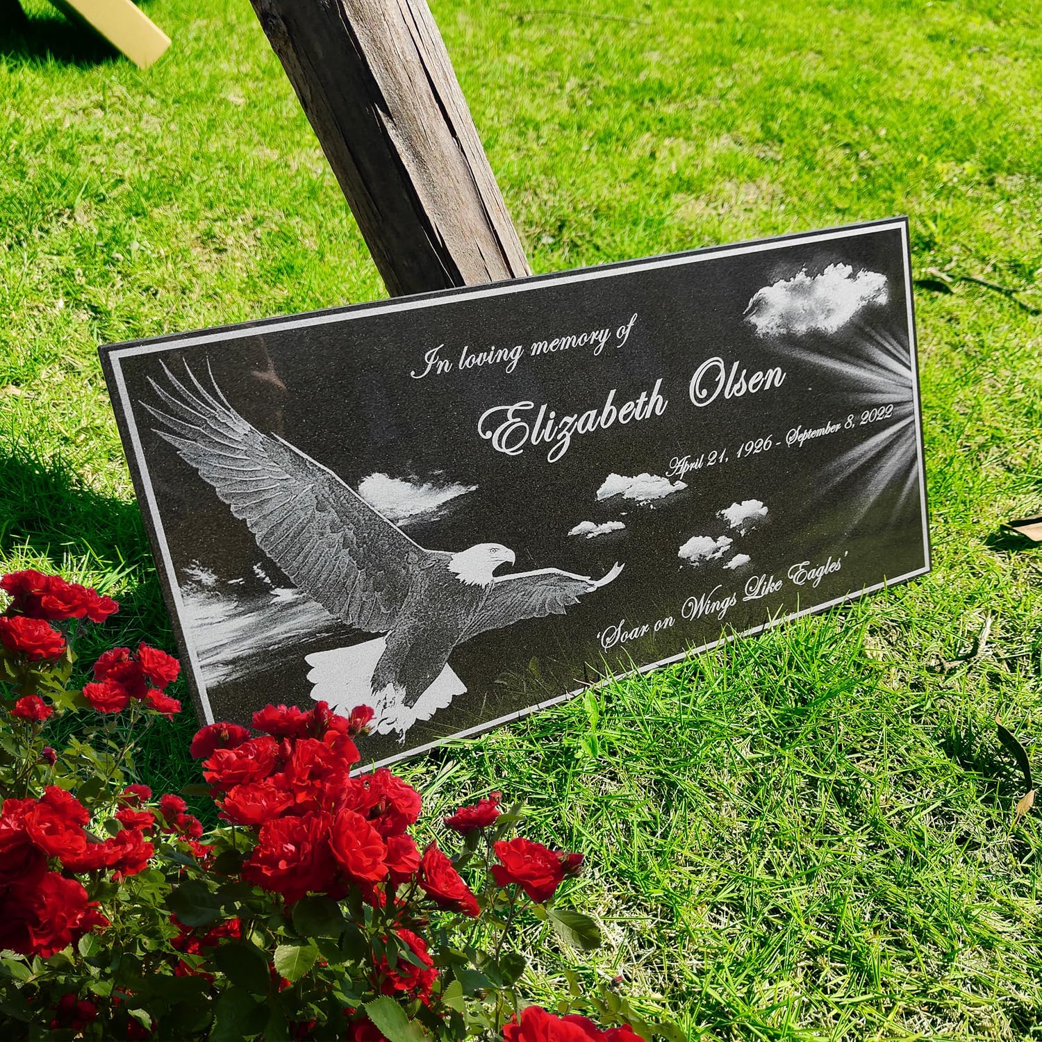 Eagle Headstone Designs