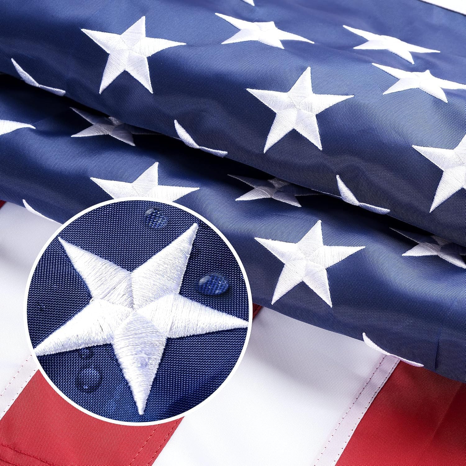 Amazon.com : American Flags 3x5 Ft Outside,American Flag Outdoor Heavy ...