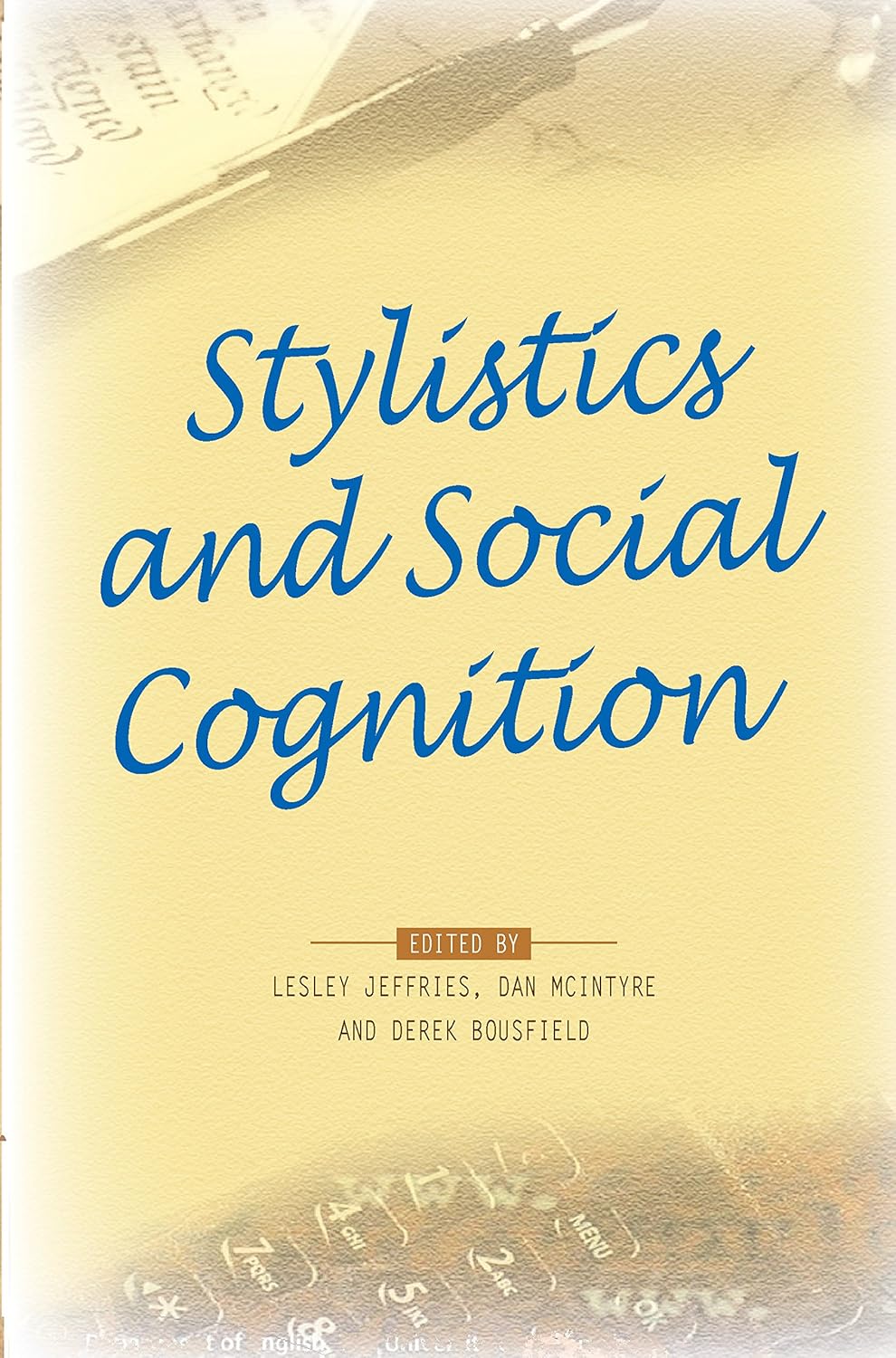 Amazon.com: Stylistics and Social Cognition (Pala Papers: Poetics and ...