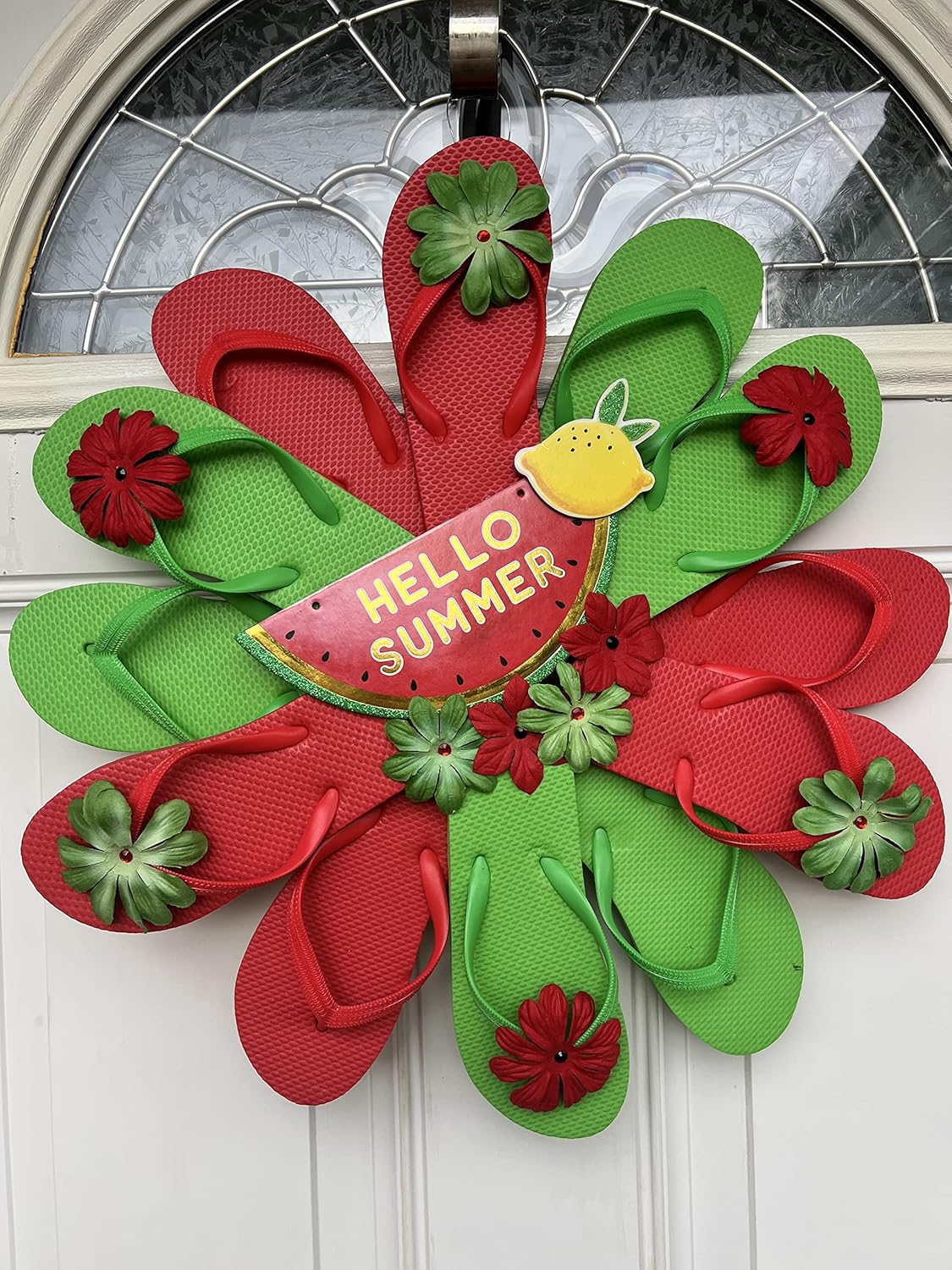 Amazon.com: Watermelon Decor, Watermelon Wreath Sign, Watermelon Wreath ...