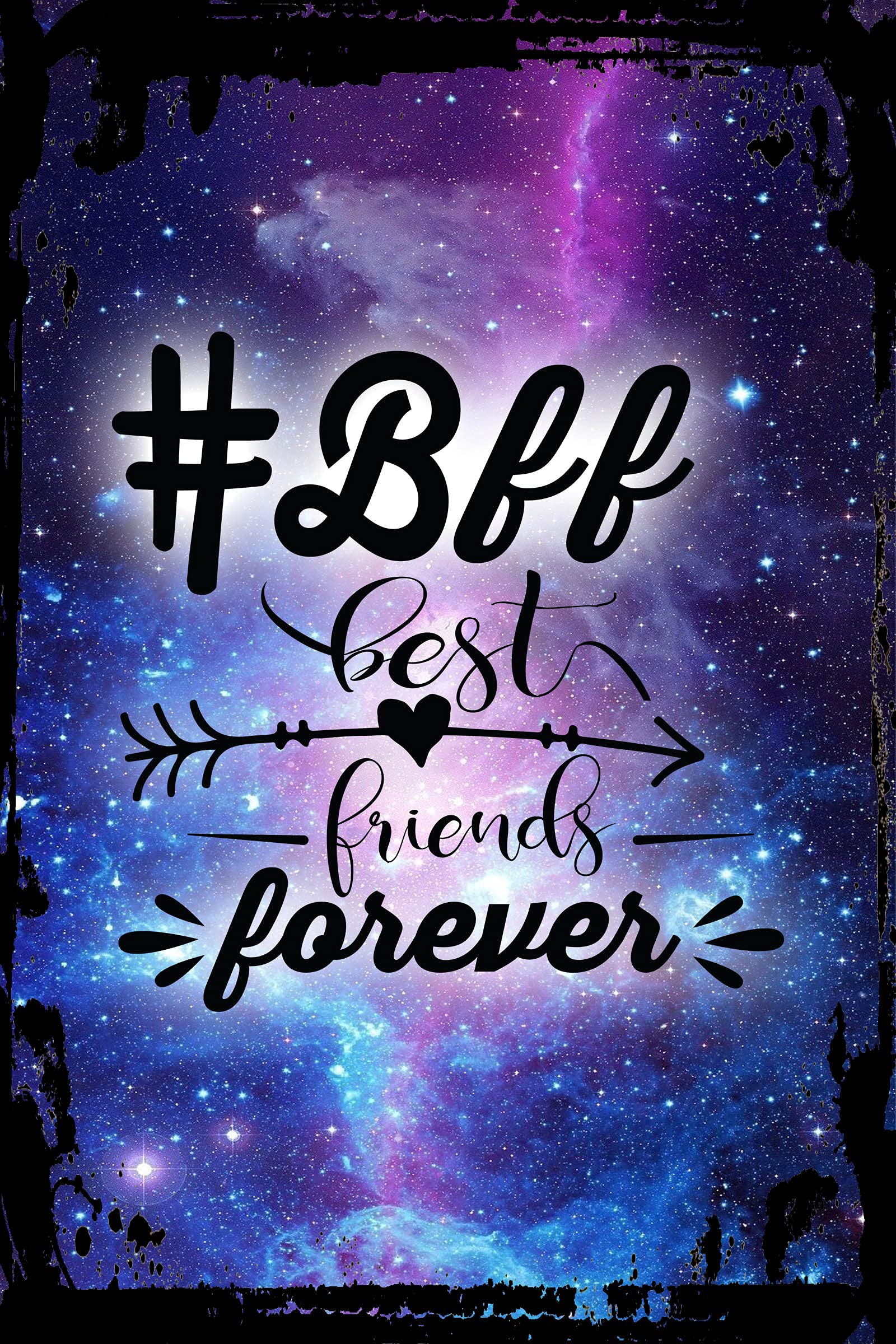 Best Friends Forever Backgrounds In Glitter