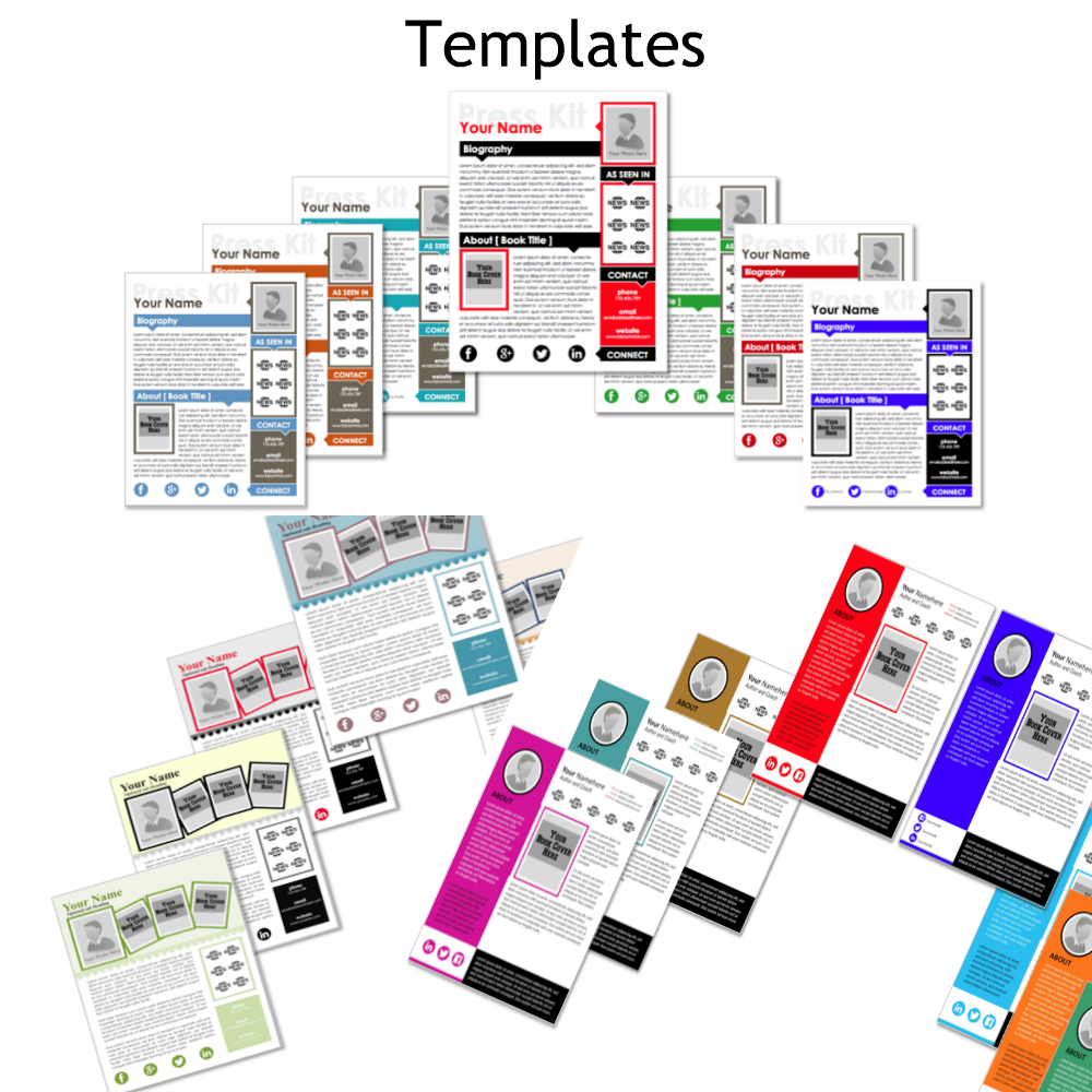 Create Your Author Or Speaker One Sheet In Minutes Templates Included