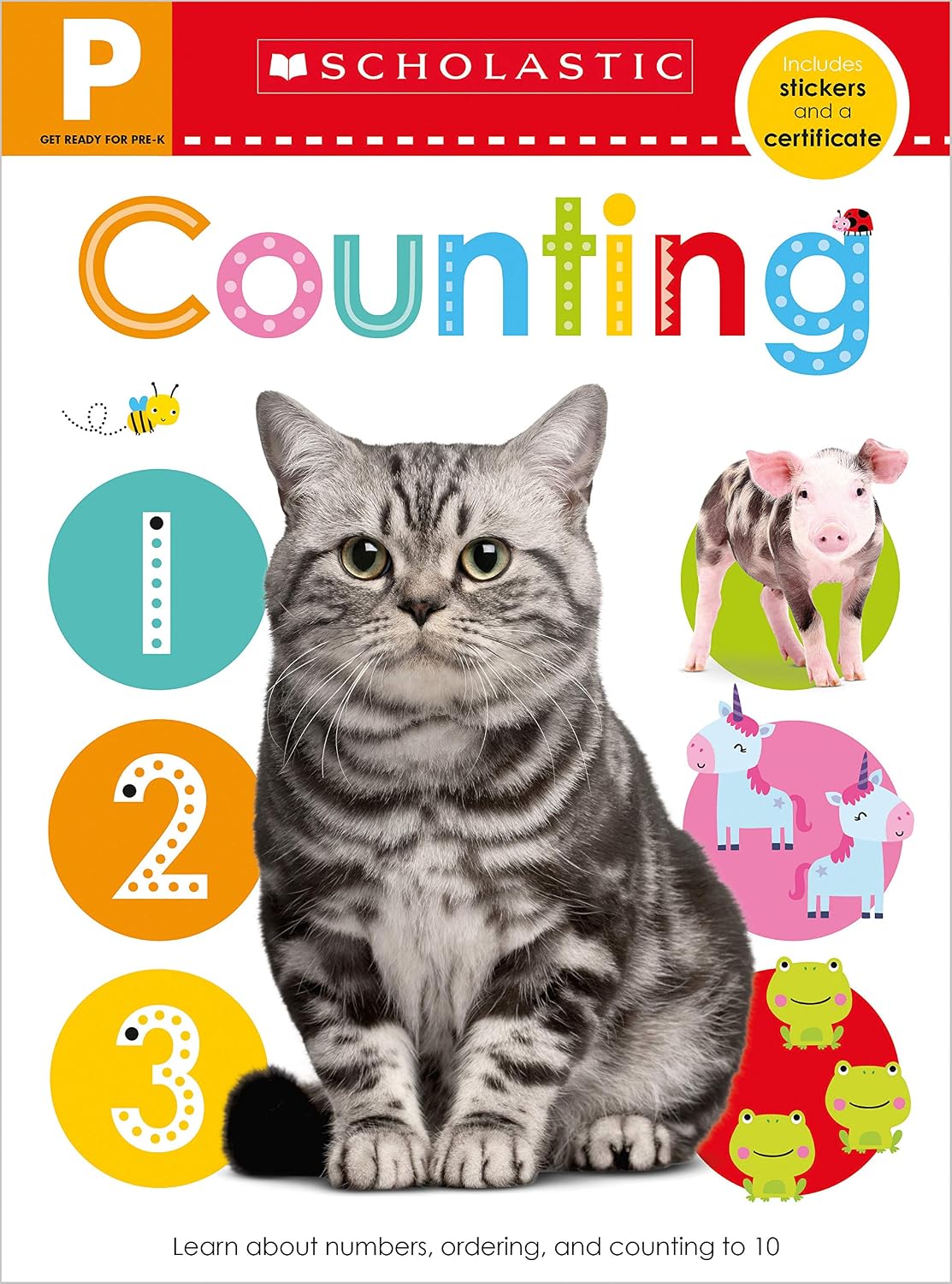 Amazon.com: Get Ready for Pre-K Counting Workbook: Scholastic Early ...