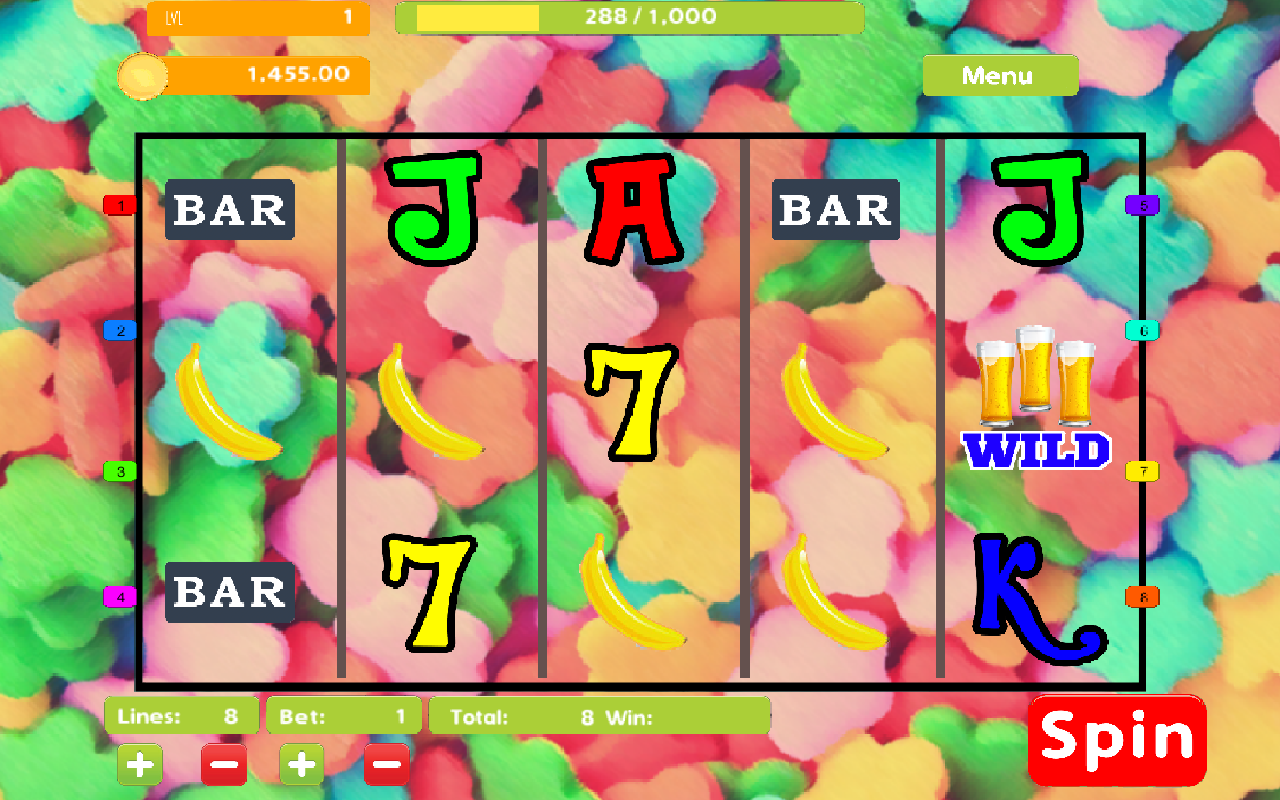 Sweet Candy Best Confectionary Lucky Jackpot Progressive Vegas Casino ...
