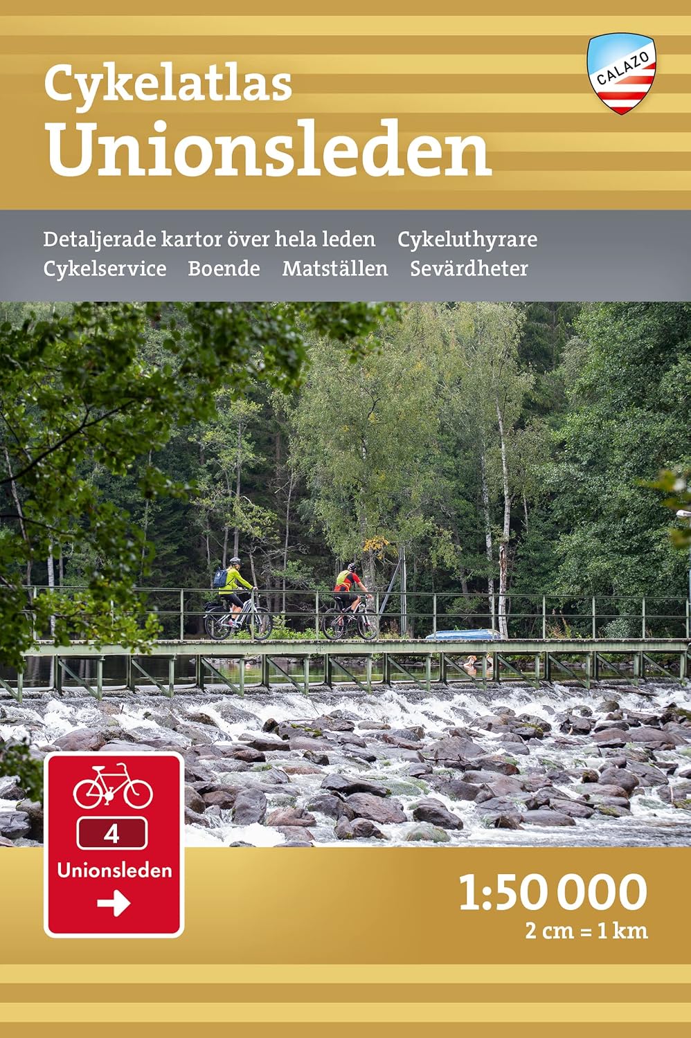 Buy Unionsleden - Cykelatlas (4) (Outdoor atlas/Cycle atlas) Book ...