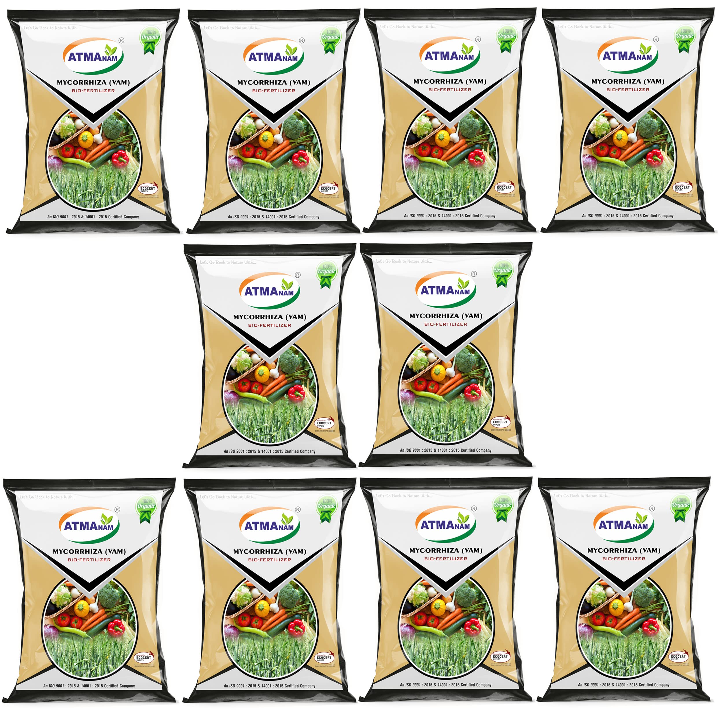 ATMANAM Organic Mycorrhizal Biofertilizer VAM fungi | Essential ...