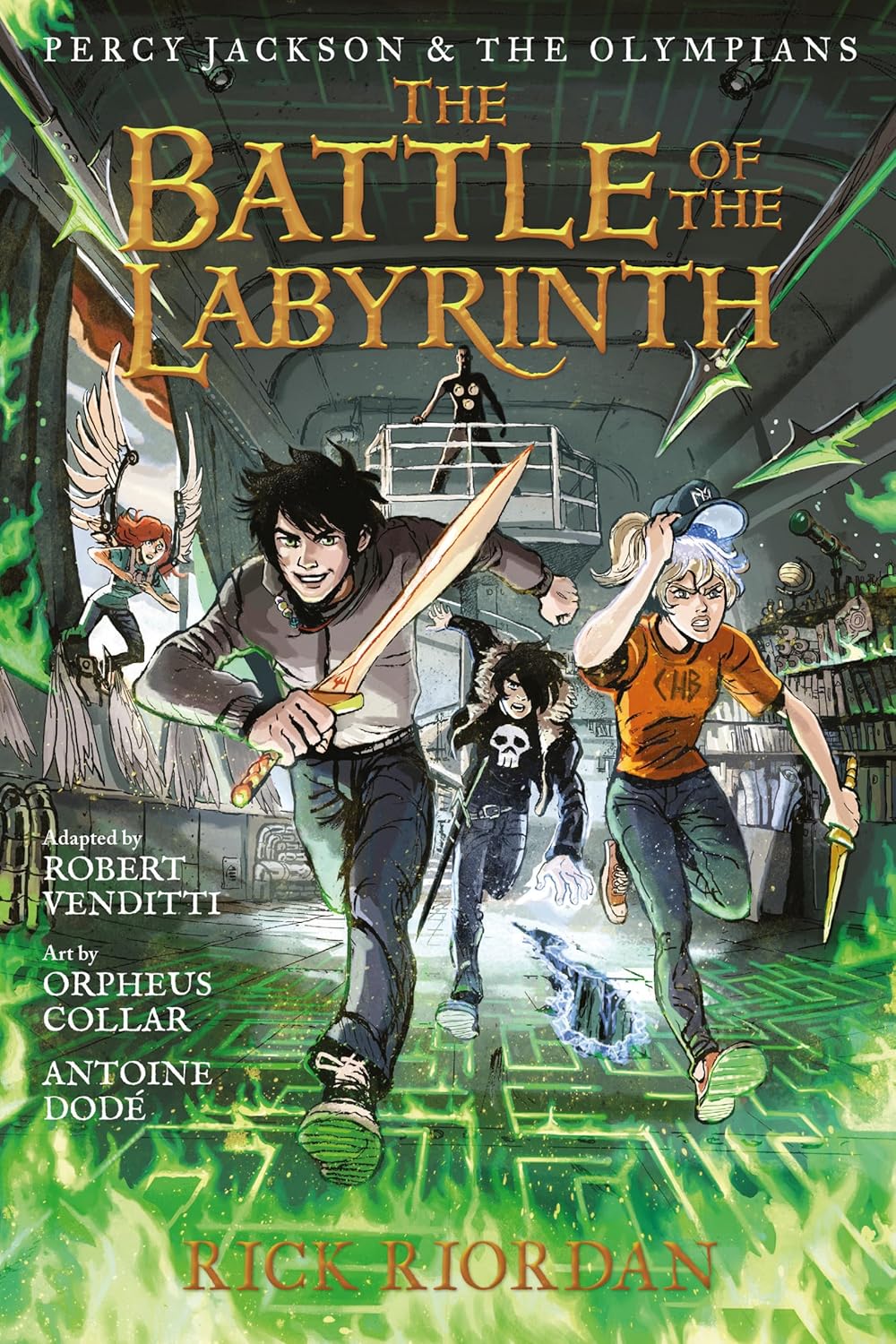 Percy Jackson and the Olympians The Battle of the Labyrinth: The ...