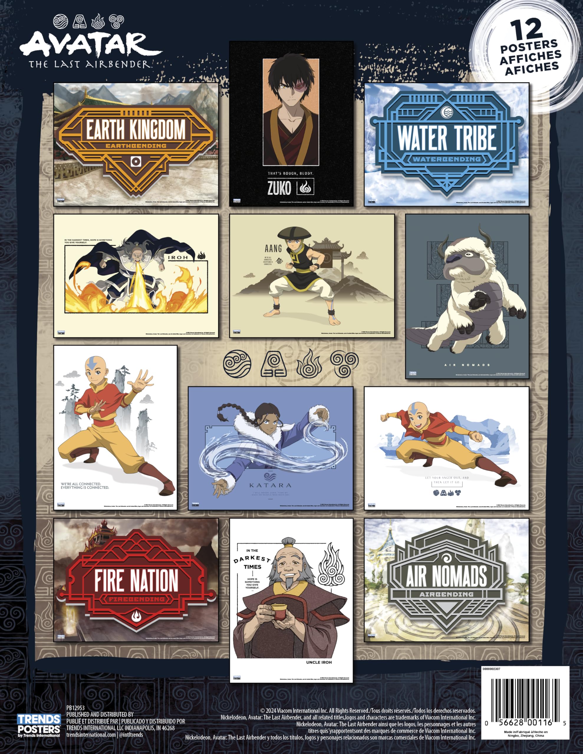 Snapklik.com : Nickelodeon Avatar The Last Airbender Poster Book Poster ...