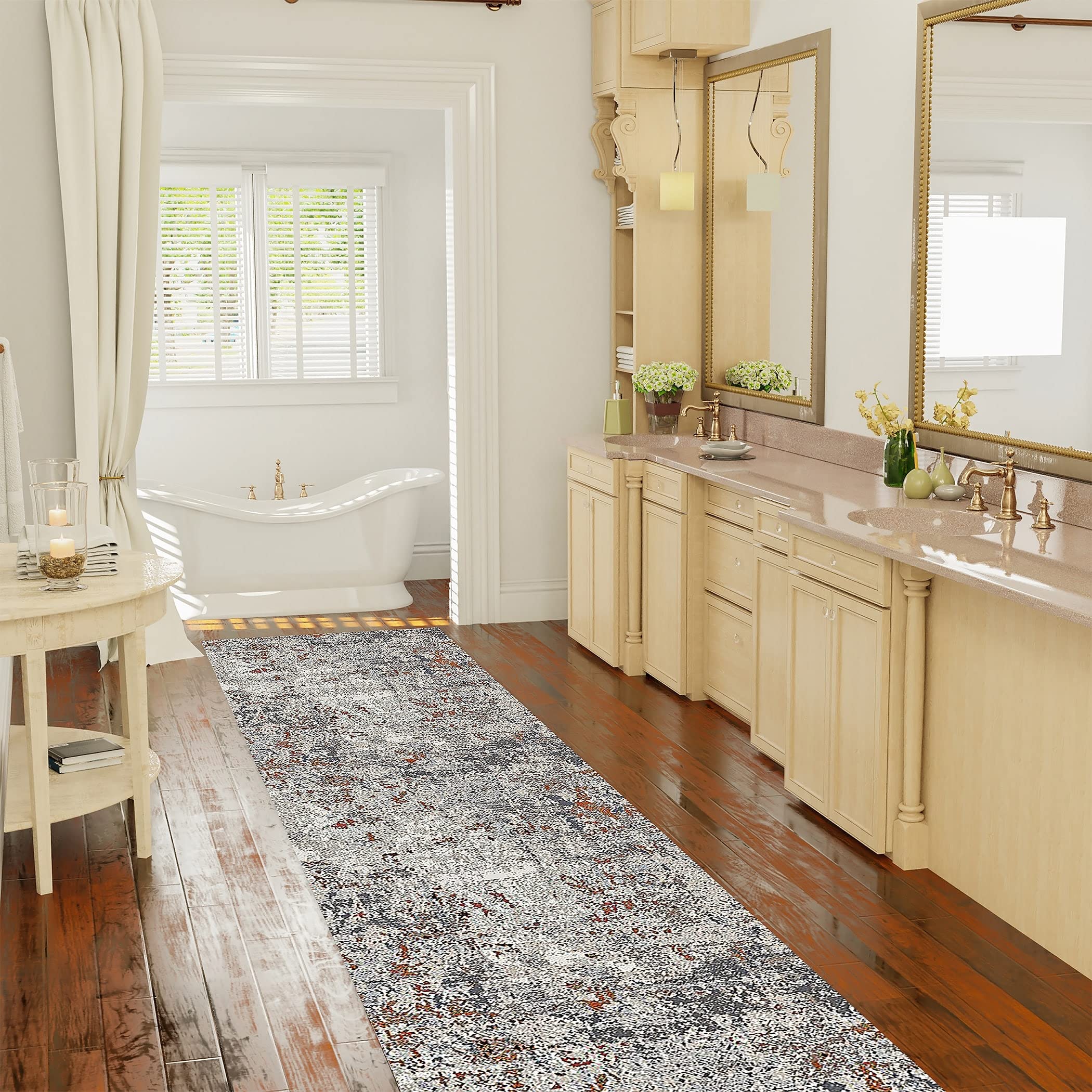 Vintage Industrial Area Rugs