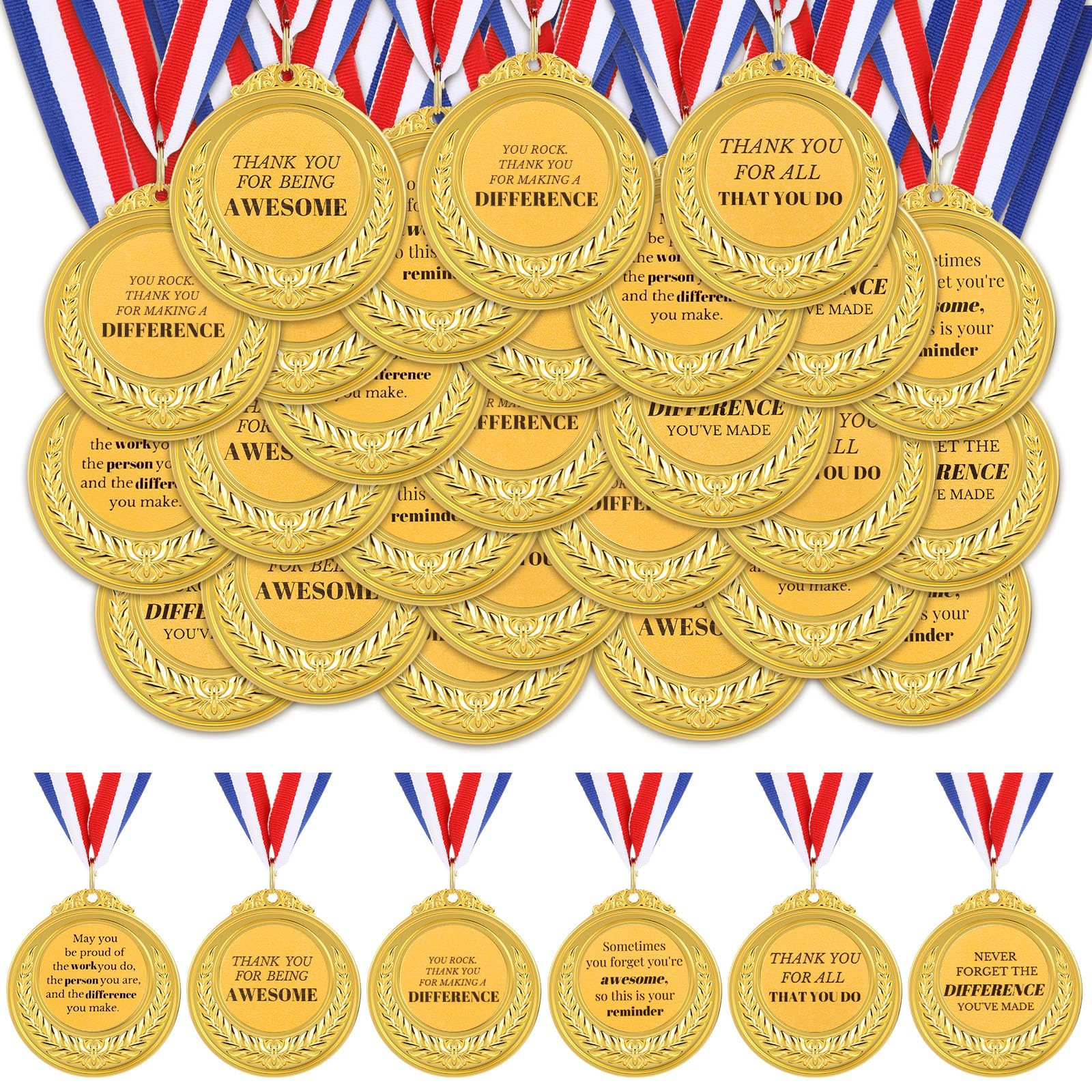 Amazon.com : Ecally 24 Pcs Office Team Appreciation Gifts Thank You ...